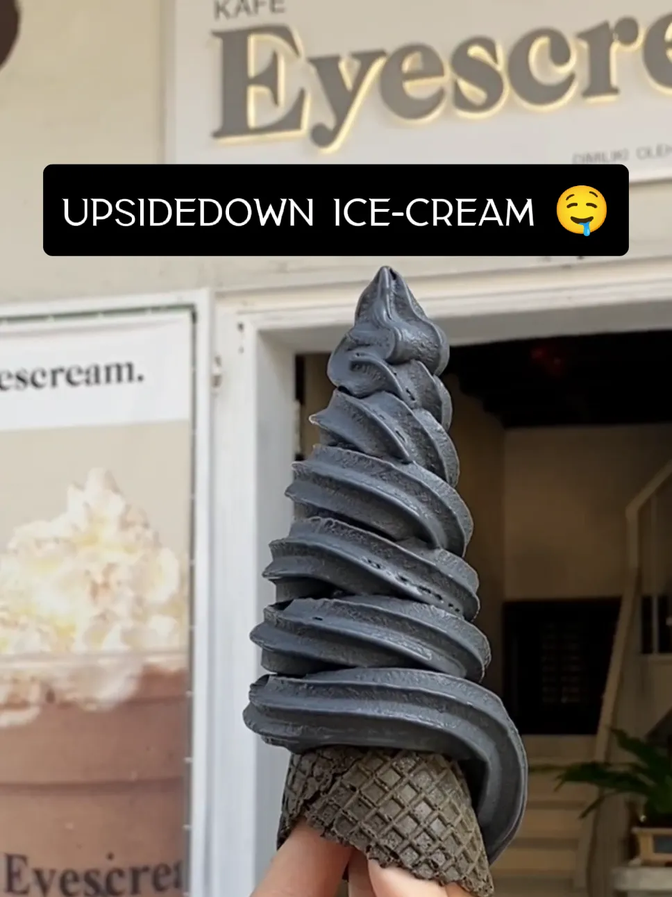 Penang Upside down Ice-cream Challenge! | Video published by Eyescream ...