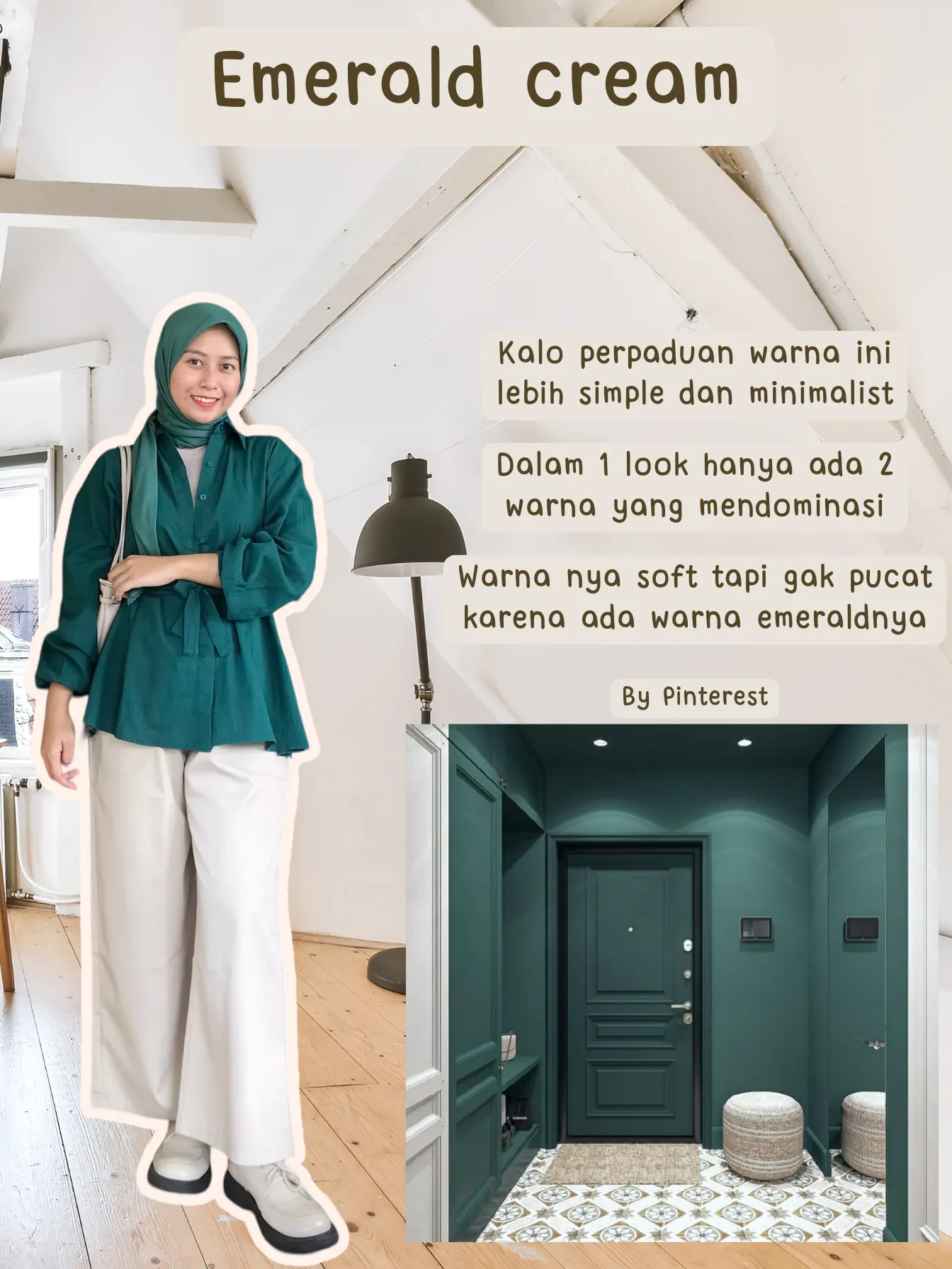 EMERALD COLOR COMBO ANTI BORING | Galeri diposting oleh Zaliza Ubaida ...
