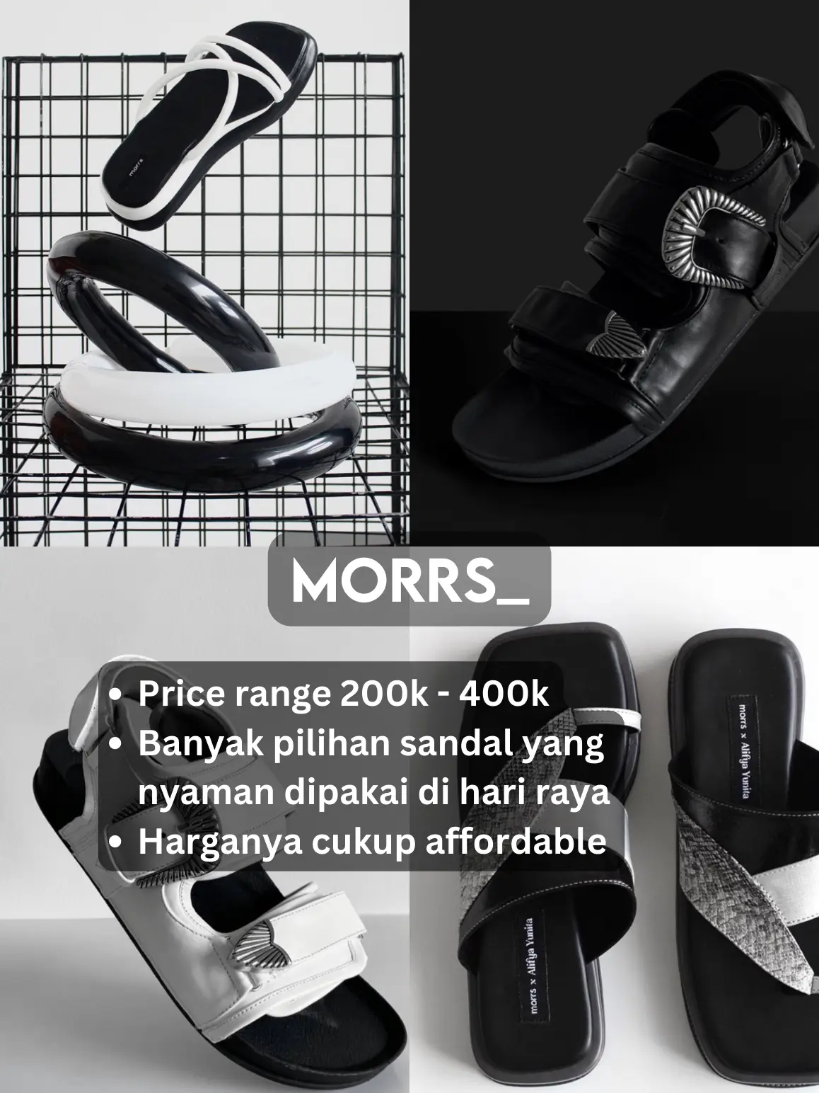 REKOMENDASI SANDAL UNTUK LEBARAN | Galeri diposting oleh Thalita A | Lemon8