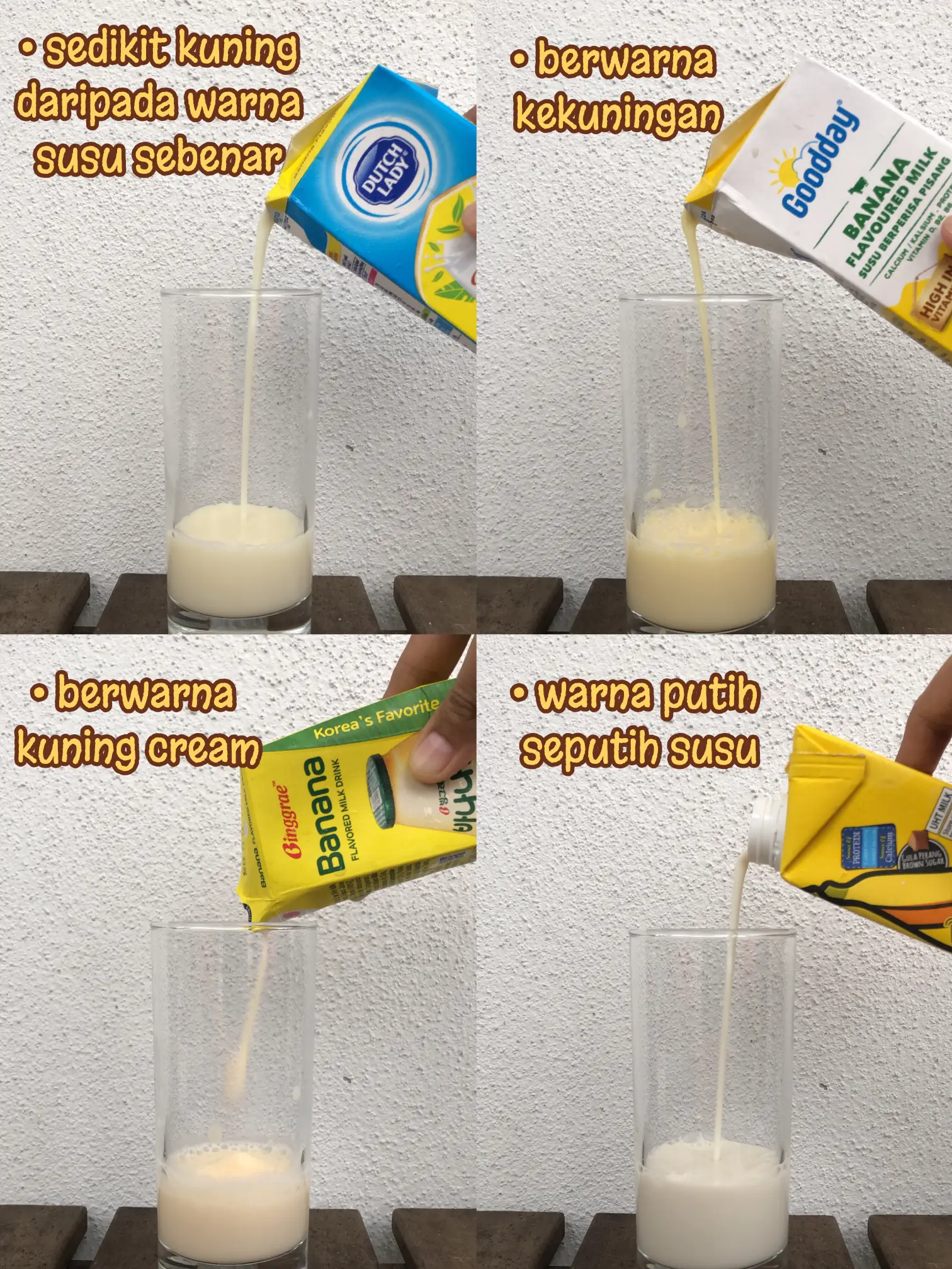 Battle Antara Susu Pisang! Yang mana lagi sedap? | แกลเลอรีที่โพสต์โดย Syeera Azman | Lemon8