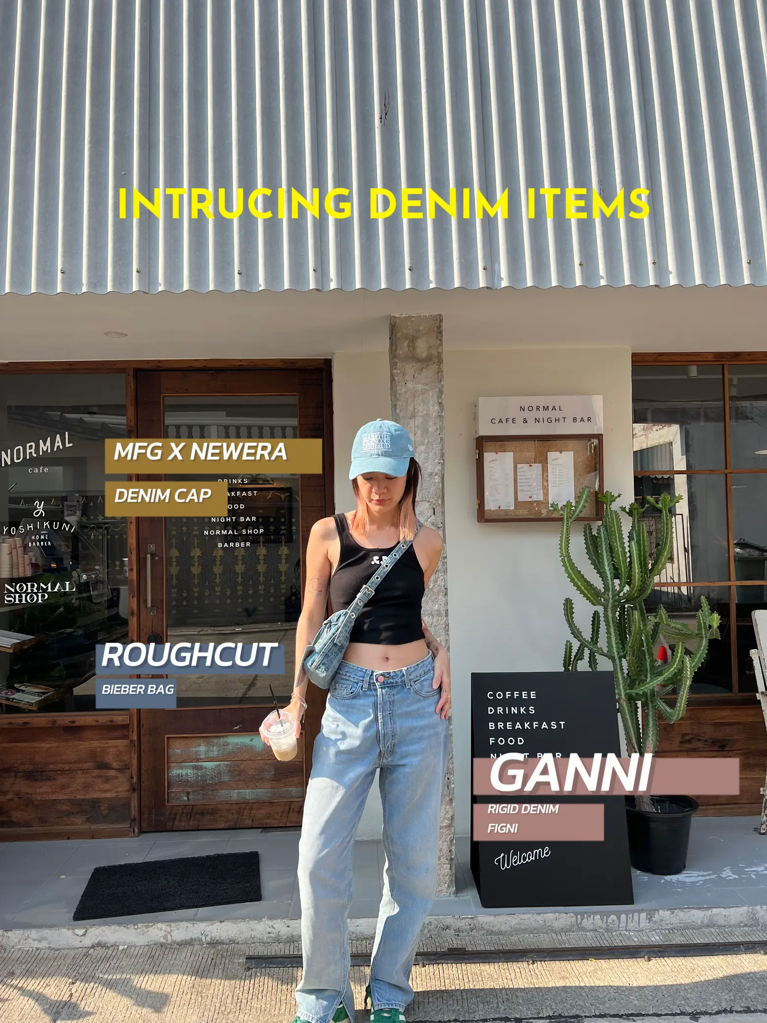 DENIM ON DENIM แมทลุคด้วยไอเทมยีนส์ | Gallery posted by nutda | Lemon8