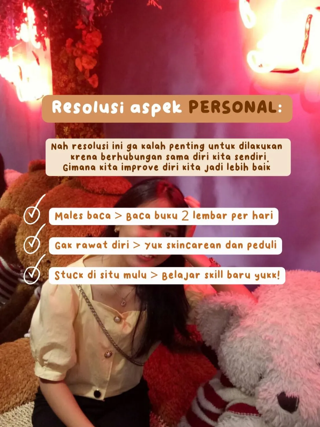 Resolusi Sering Ga Tercapai? Coba Cara Ini 😜 | Galeri diposting oleh Devi Yuliana | Lemon8
