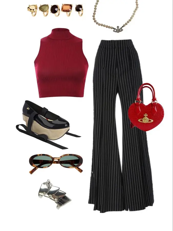 ref. แต่งตัวโทนสีแดง Scarlet 🍒🍒 | แกลเลอรีที่โพสต์โดย ppapuean | Lemon8