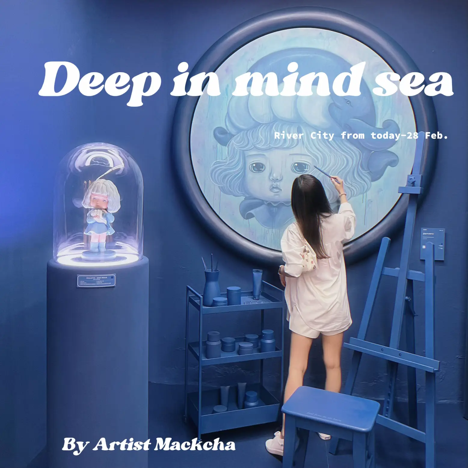 𝑫𝒆𝒆𝒑 𝑰𝒏 𝑴𝒊𝒏𝒅 𝑺𝒆𝒂 🐋🫧 นิทรรศการน้อง Chalotte กับผองเพื่อน | แกลเลอรีที่โพสต์โดย Pawangnittra | Lemon8