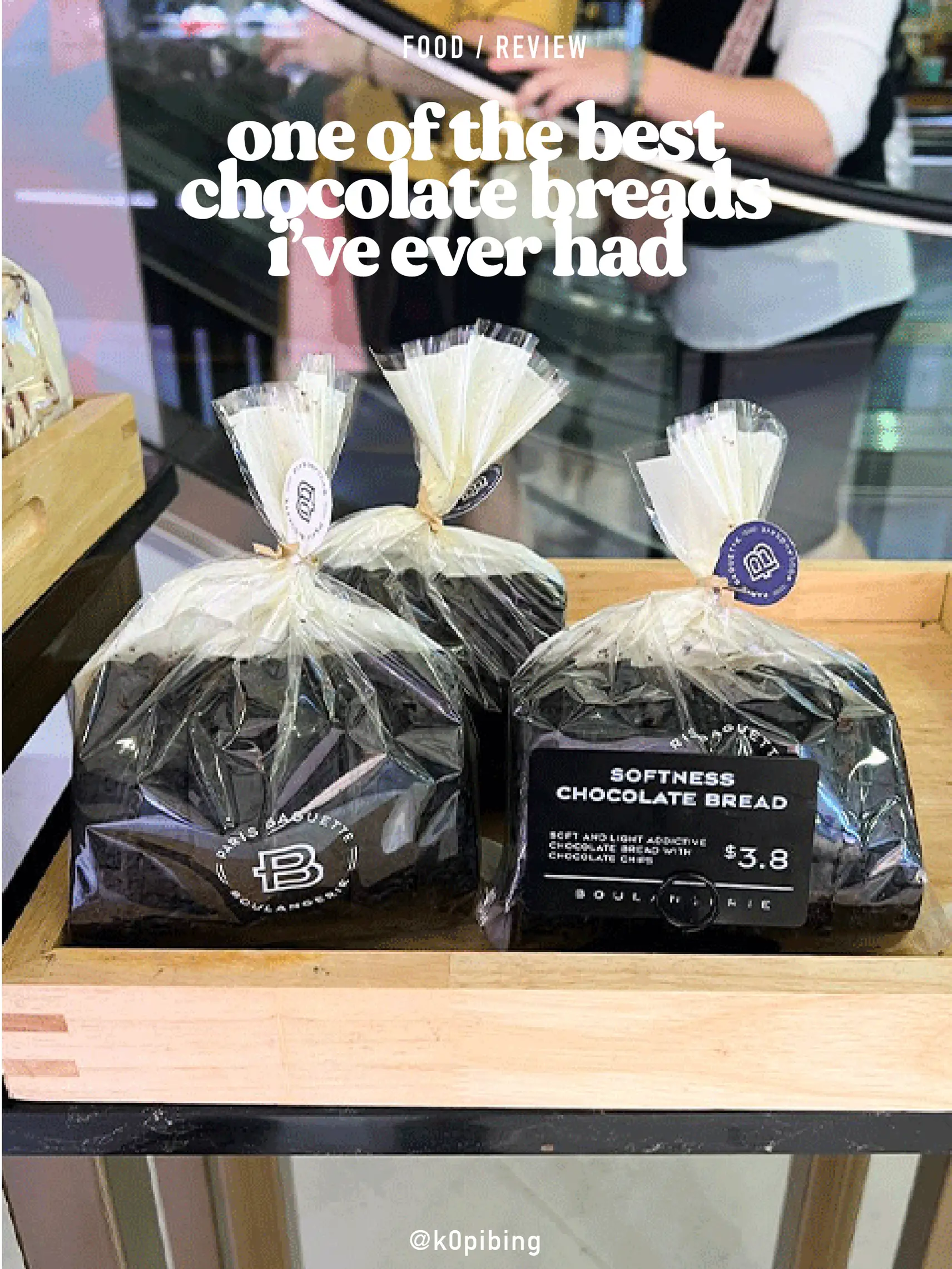 MUST TRY Chocolate Bread 🍫 | Gallery posted by kopi girl ☻ | Lemon8