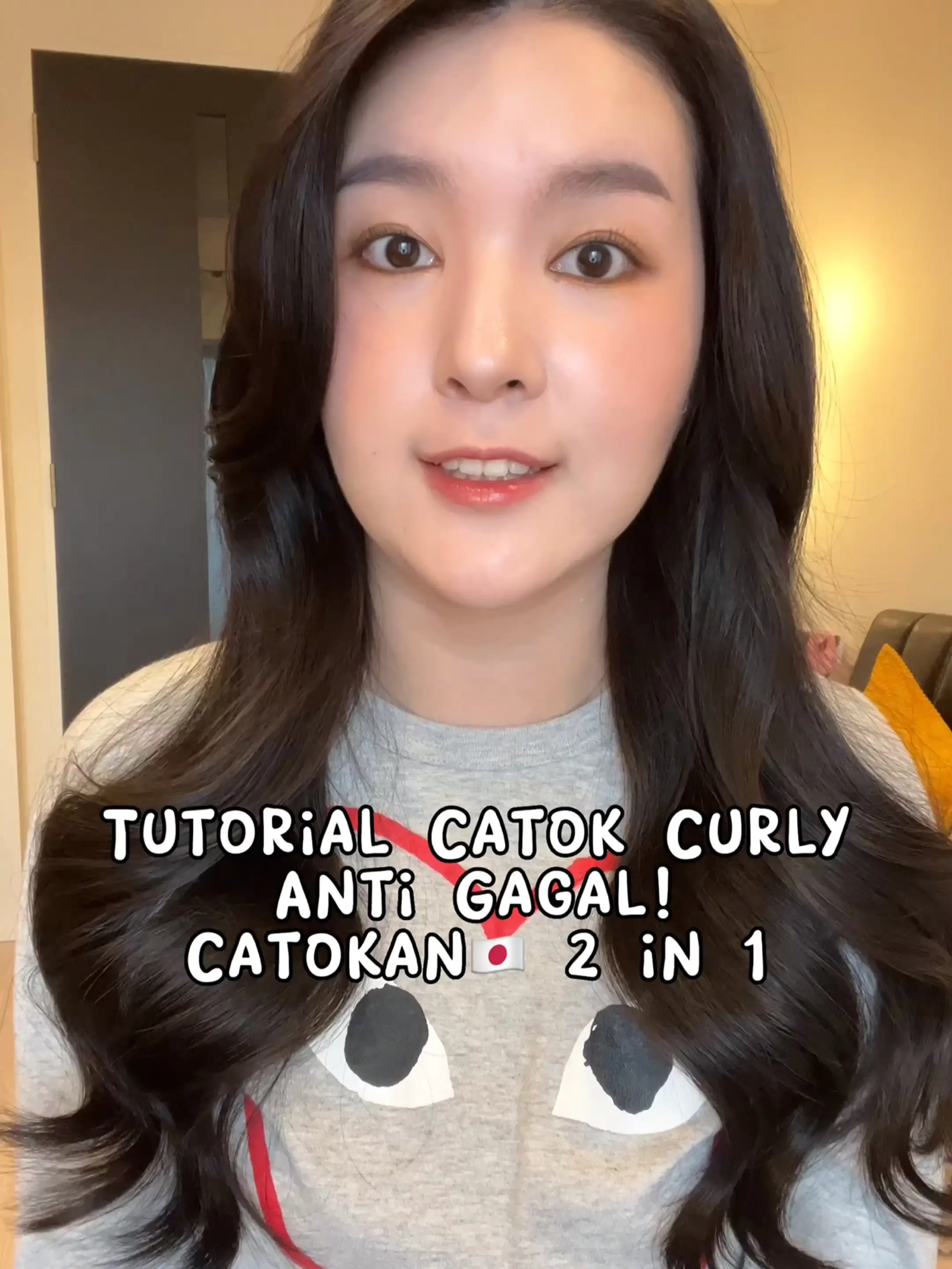 Tutorial catok curly anti gagal | Video dipublikasikan oleh Cynthia Lee ...