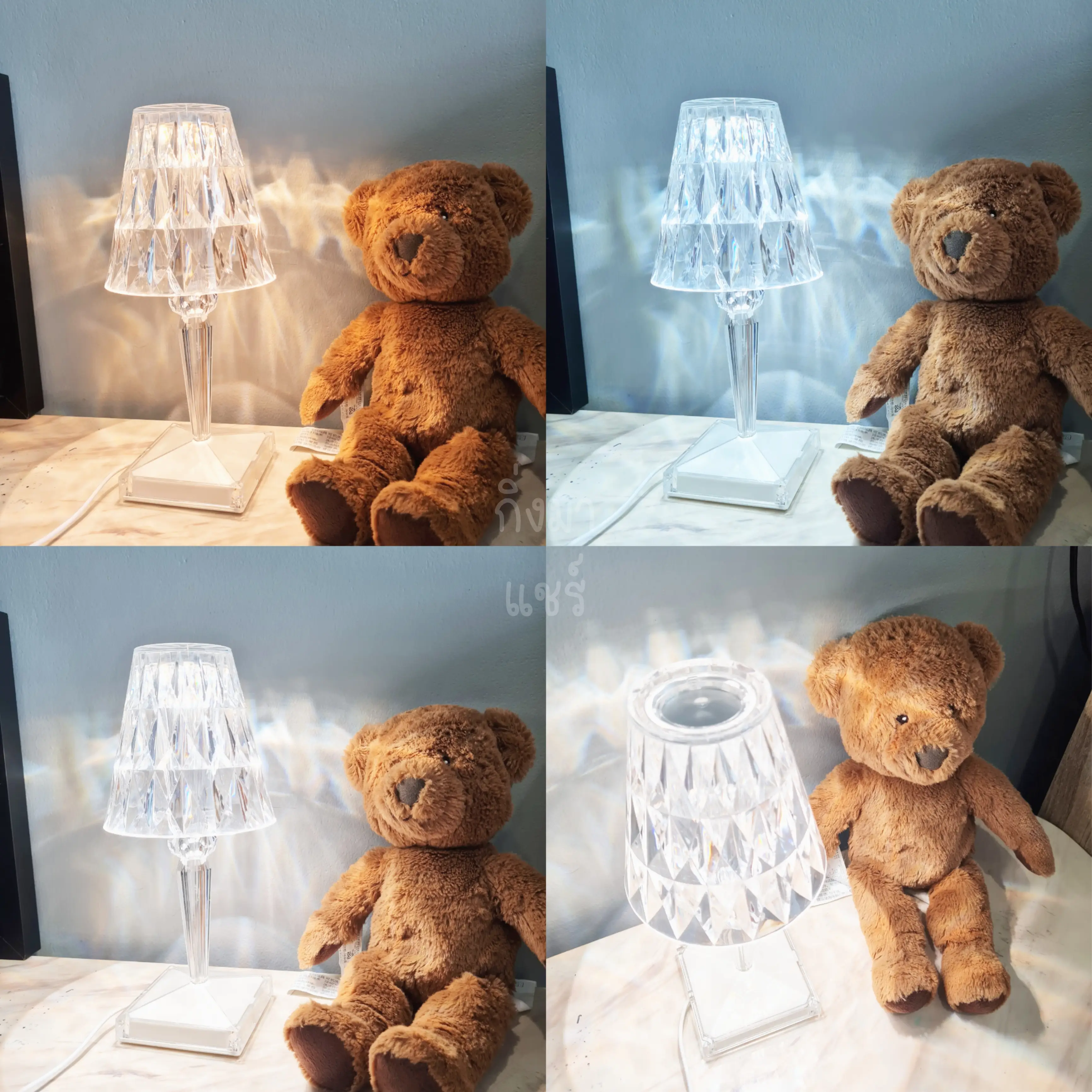 รีวิวโคมไฟคริสตัล ️ 179 บาท สวยสุดอารมณ์คุณหนู🍒 | แกลเลอรีที่โพสต์โดย Gingbabe | Lemon8