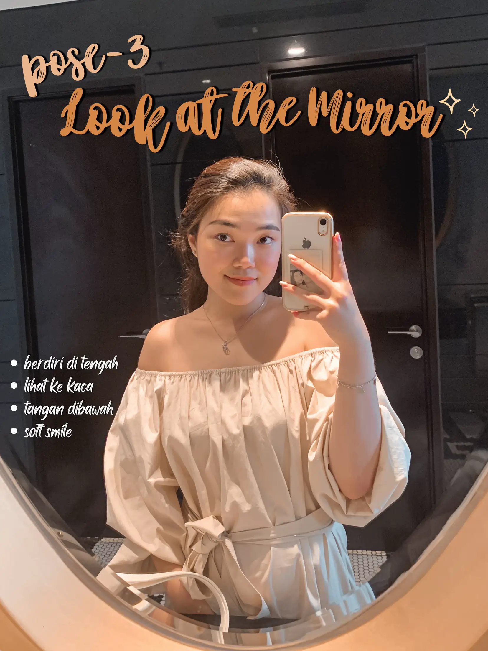 CLASSY MIRROR SELFIE TUTORIAL FINE DINING EDITION | Gallery posted by Viona Visakha | Lemon8