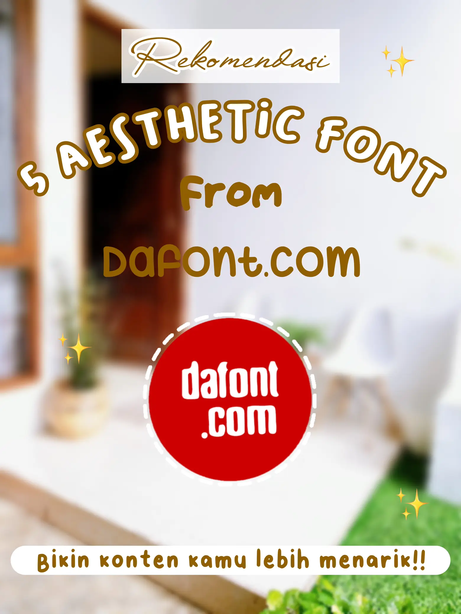 Rekomendasi 5 Aesthetic Font dari Dafont.com | Galeri diposting oleh ...