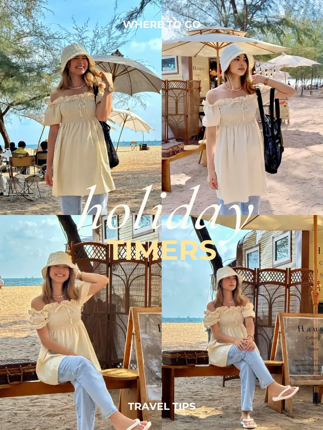 แต่งตัวชิวๆ พักผ่อนหย่อนใจ🧡🧡 | แกลเลอรีที่โพสต์โดย Aom Isaree.94⛵️ | Lemon8