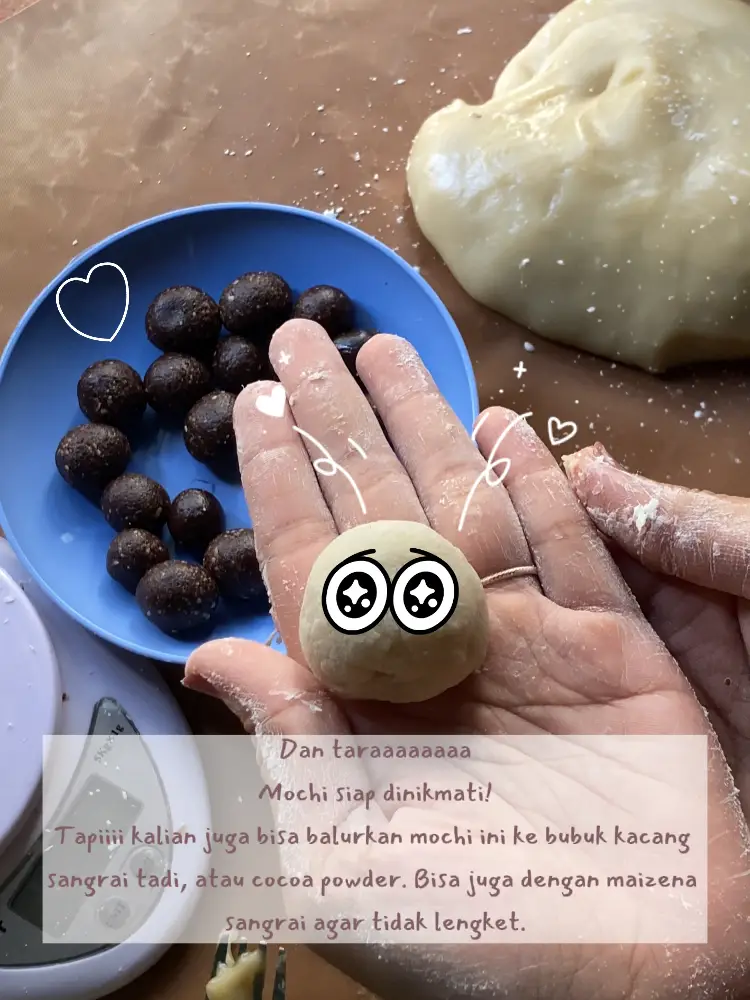 RESEP MOCHI GAMPANG BANGET! | Galeri diposting oleh ditiasulis | Lemon8