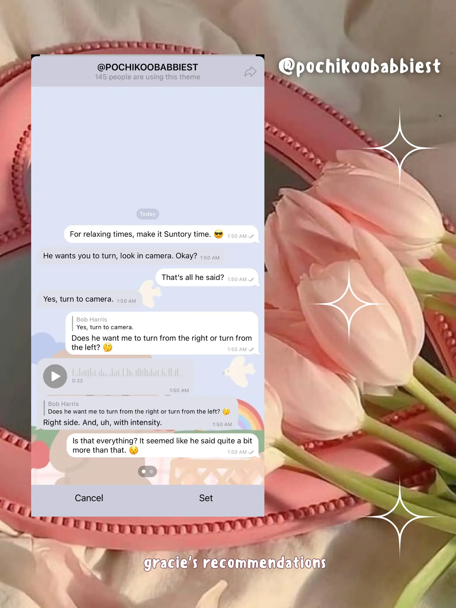 My Go To TELEGRAM THEME PACKS 💗🫧🎀 FREE download 🤩 | Gallery posted by ...