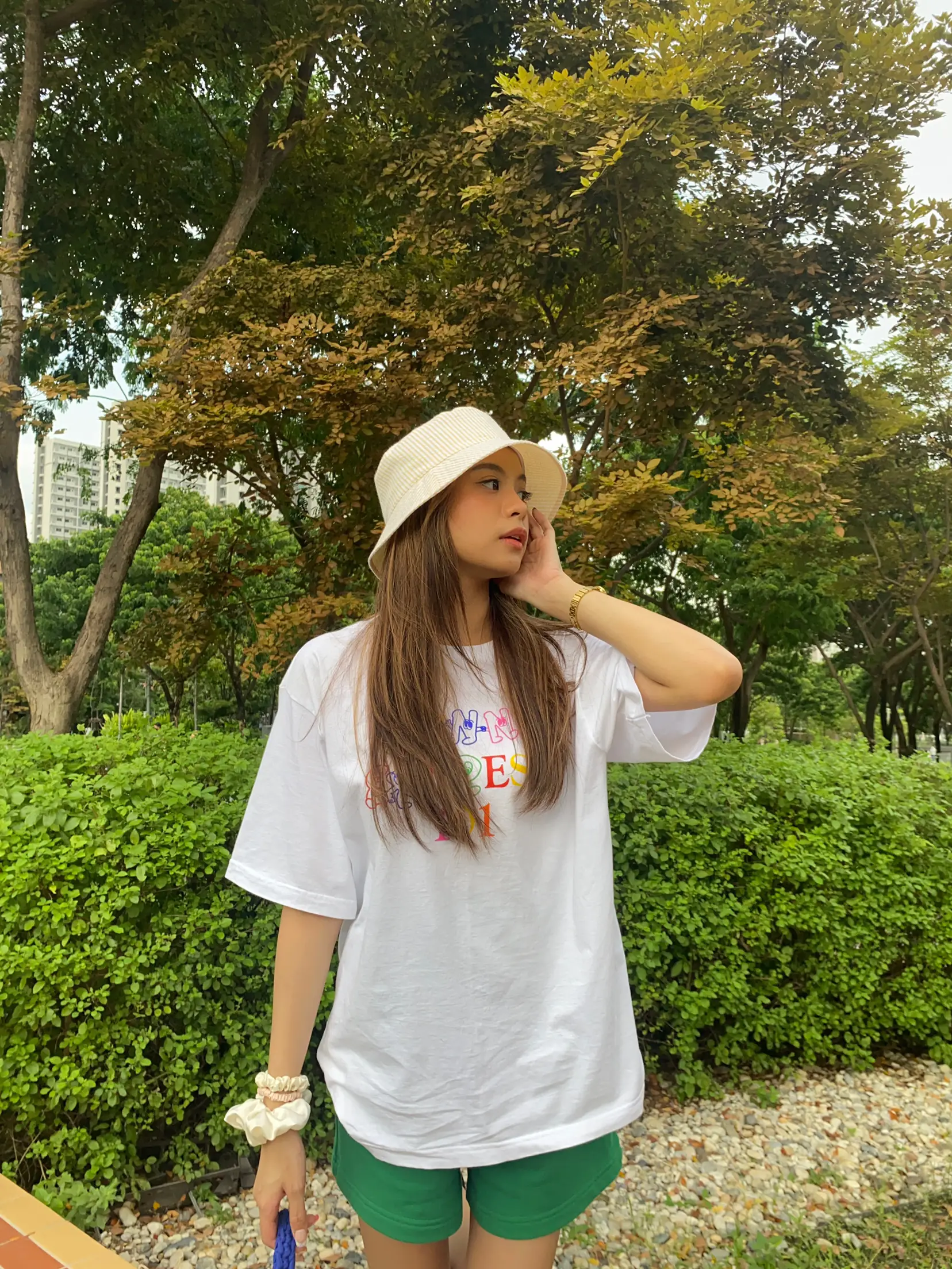 Creat look ไปสวนจุฬา100ปีกันน !!! | แกลเลอรีที่โพสต์โดย Yves | Lemon8