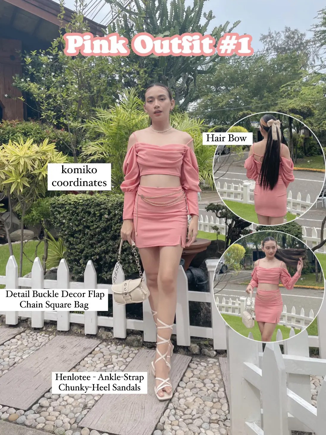 Pastel Pink Chic Outfits | แกลเลอรีที่โพสต์โดย cielonatanauan | Lemon8