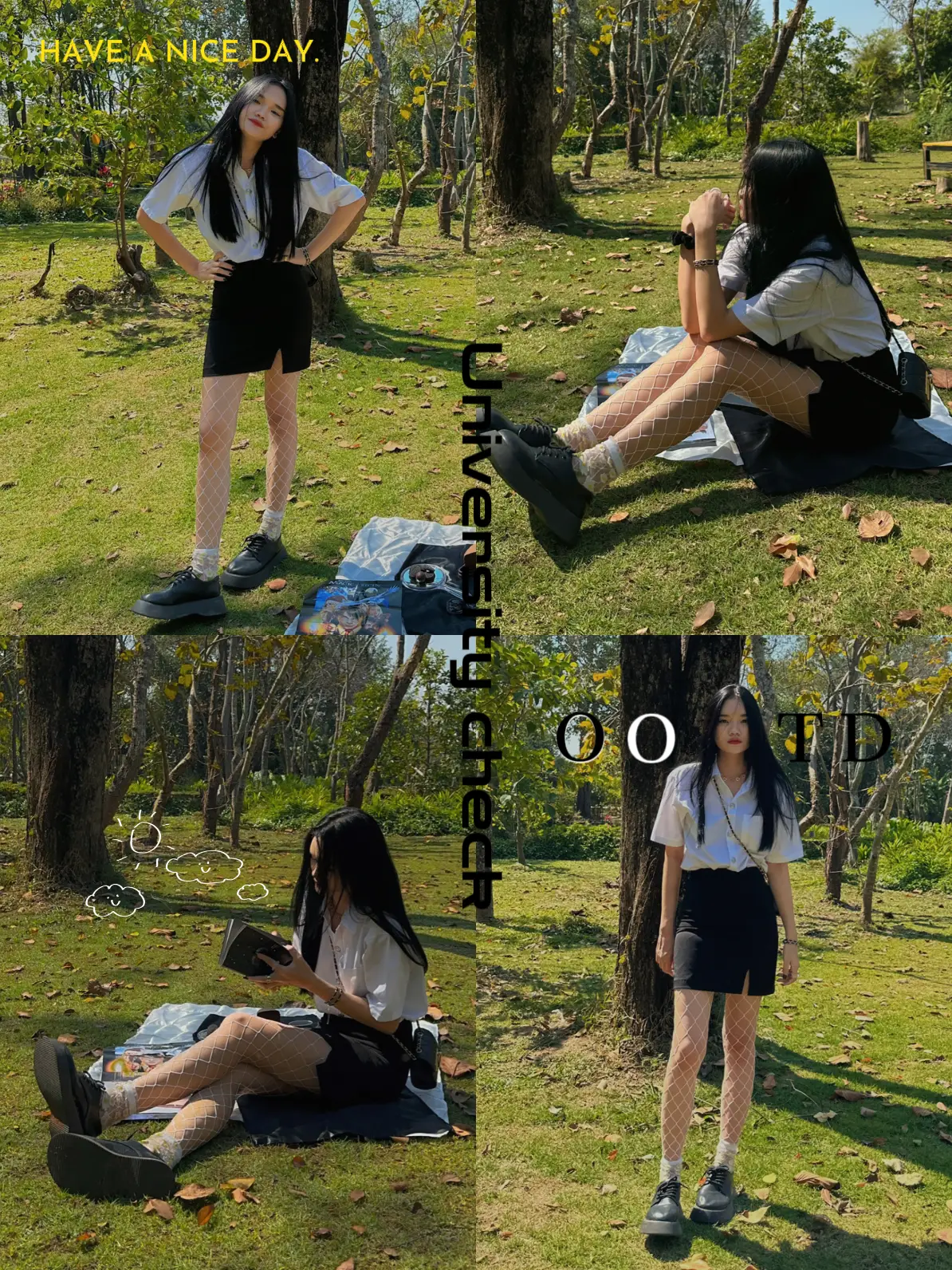 มาแชร์ชุดนิสิตกั้นนนนน | แกลเลอรีที่โพสต์โดย Kan.kanni | Lemon8