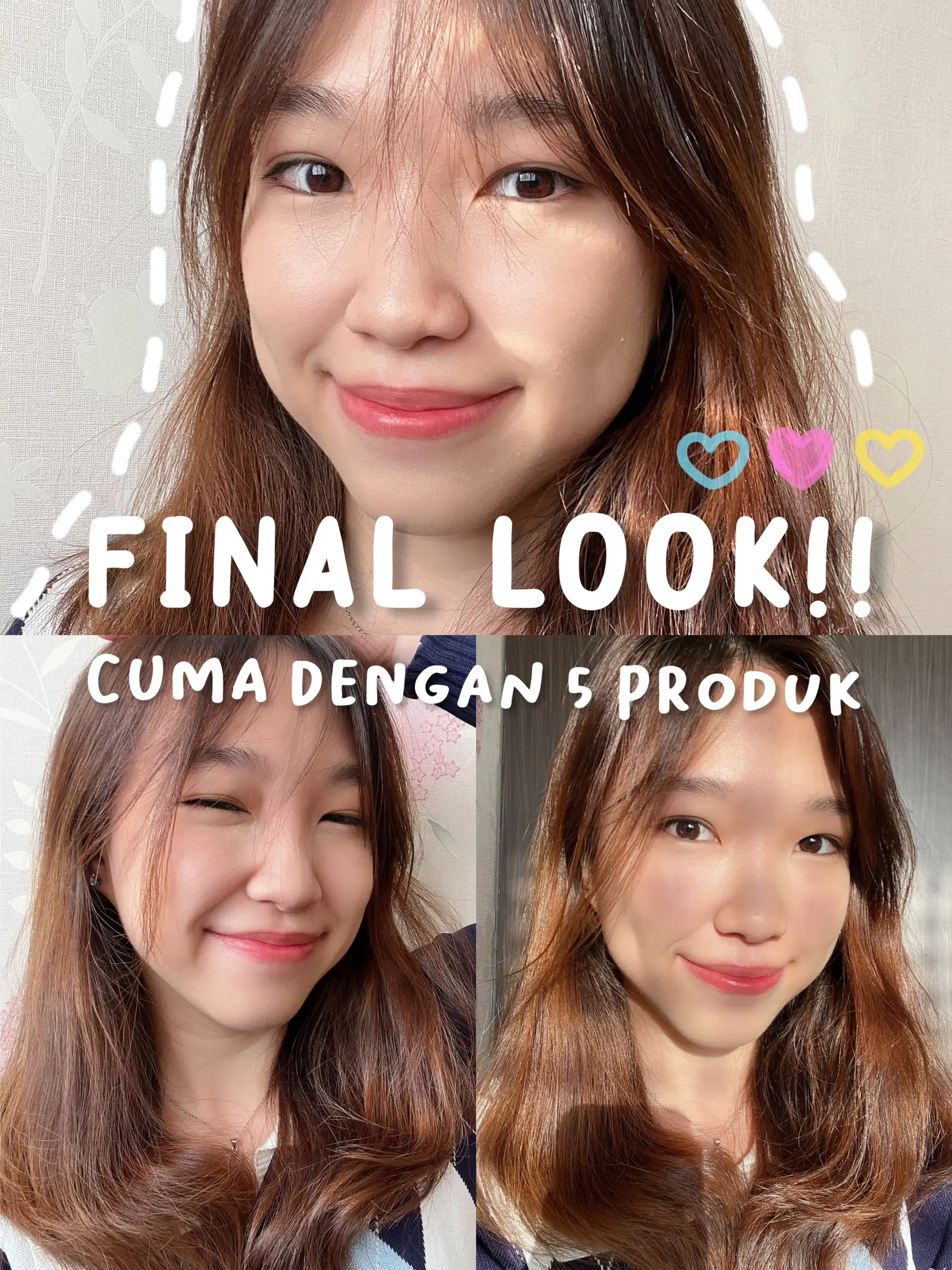 Tutorial Makeup Simple Kelas Pagi 📚⏰ CUMA 5 PRODUK | แกลเลอรีที่โพสต์ ...