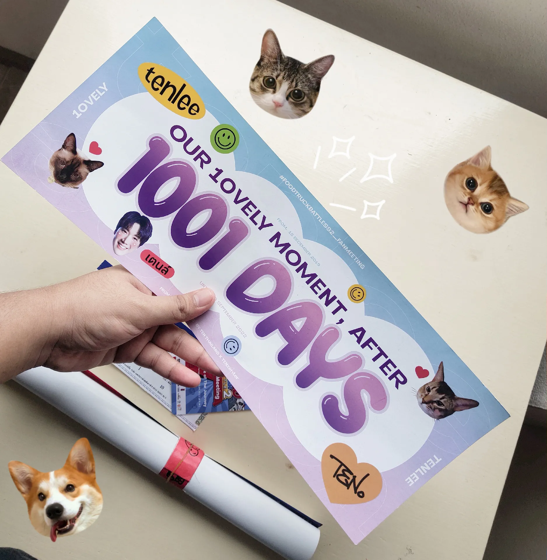 รีวิว Fan meeting ครั้งแรก ไปหา Ten lee กัน โดนตก😍 | แกลเลอรีที่โพสต์โดย jab_lee | Lemon8