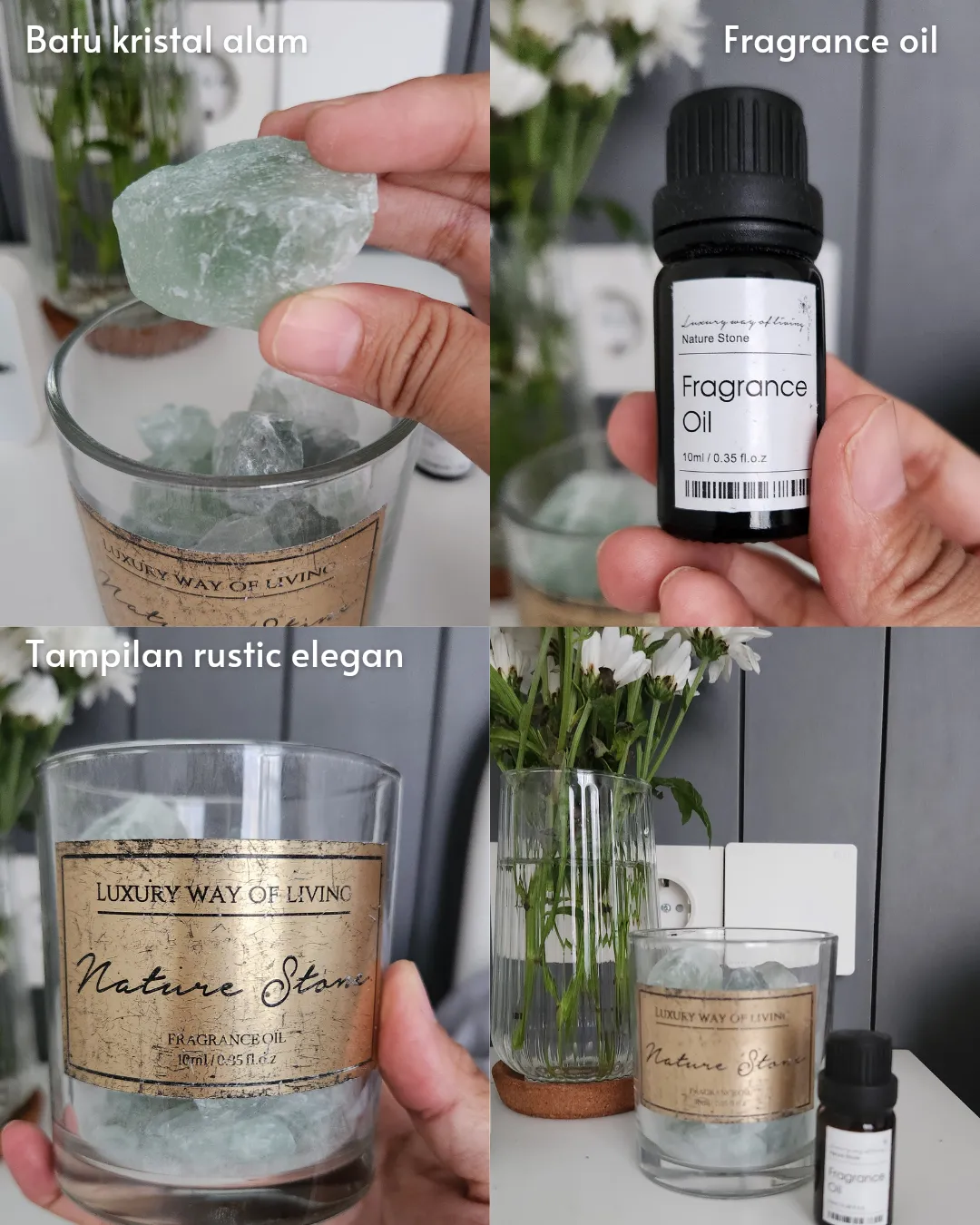 Crystal Diffuser: Unik, Cantik, Wangii 🥰 | Galeri diposting oleh Rumah Semak | Lemon8