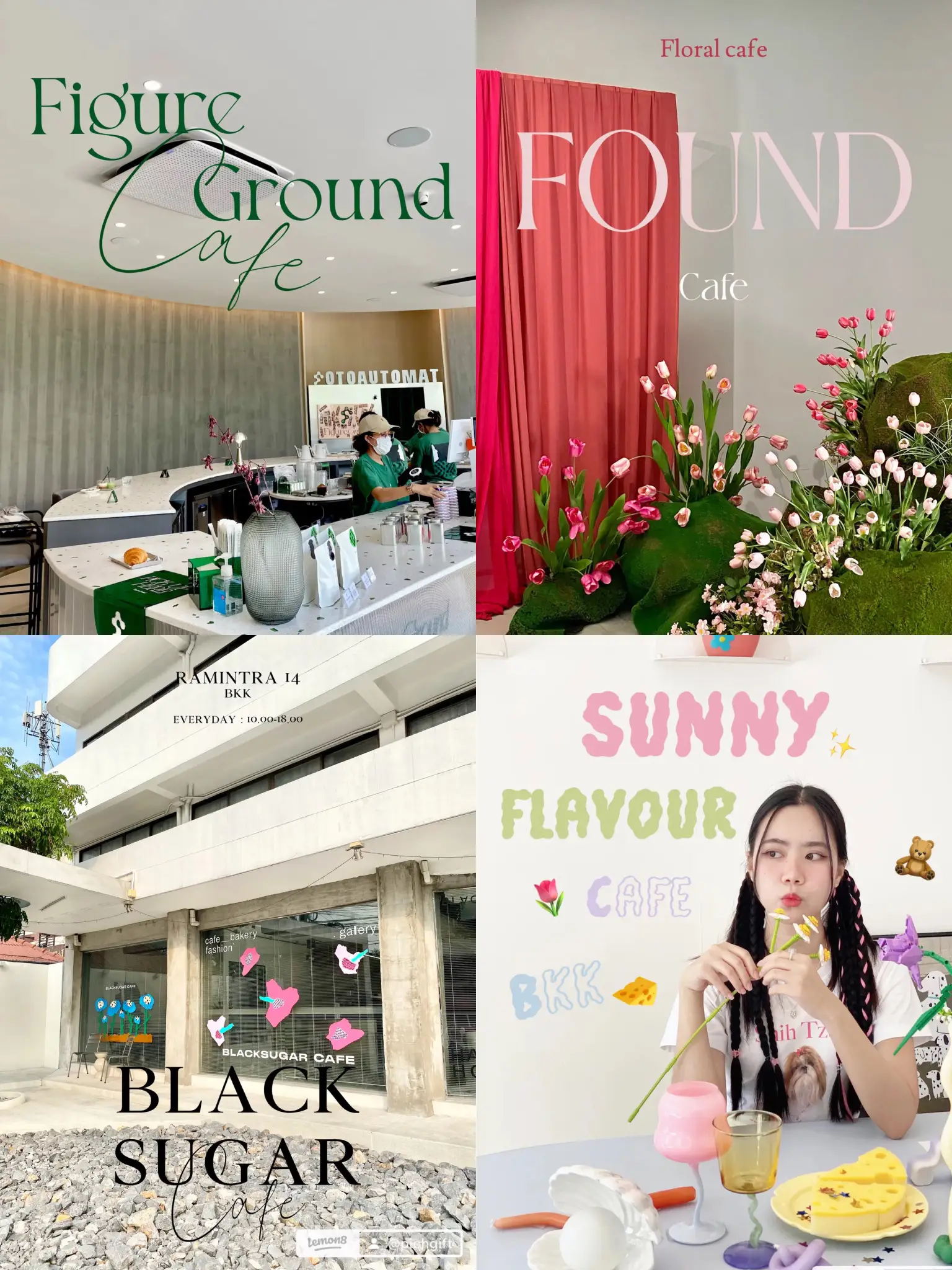 มัดรวม 4 คาเฟ่ถ่ายรูปสวยขนมอร่อย @bkk💖 | แกลเลอรีที่โพสต์โดย Pichgift | Lemon8