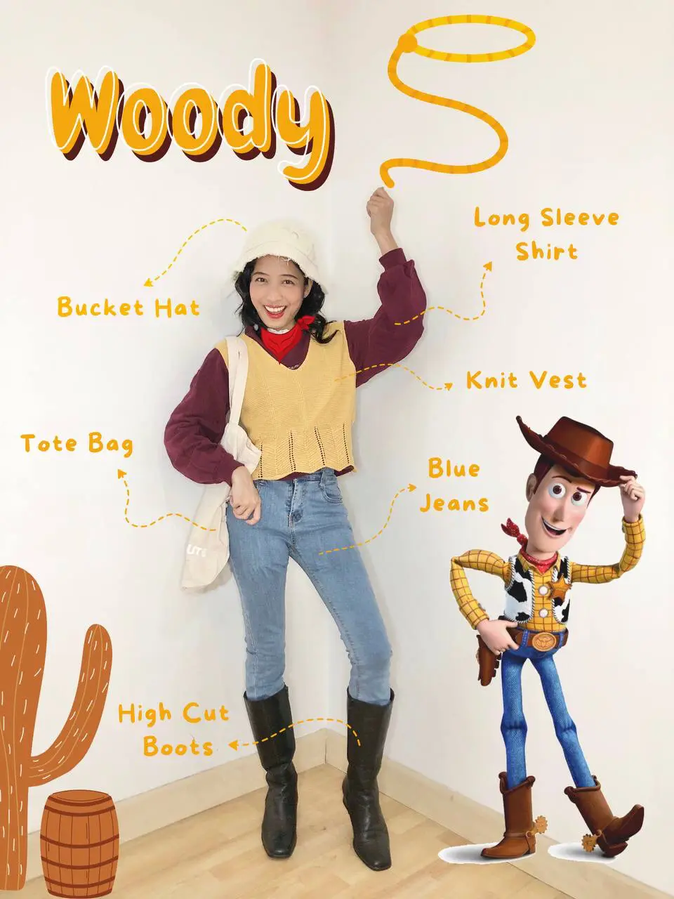 Toy Story Character Outfits Inspo | Galeri disiarkan oleh Zureen | Lemon8