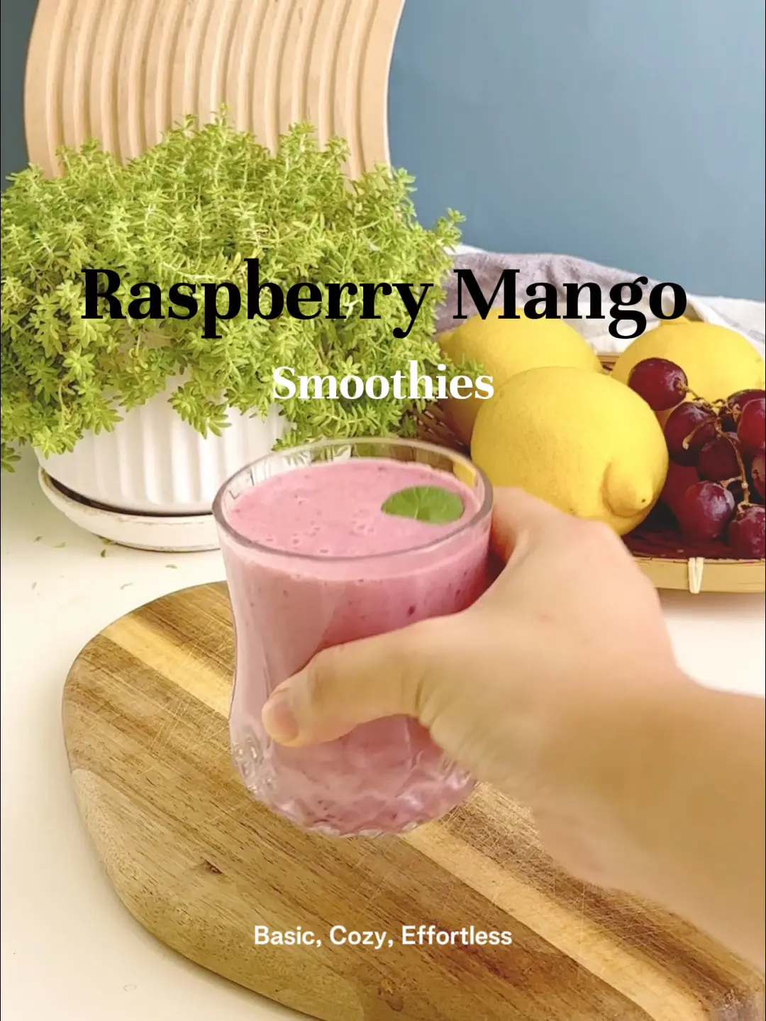 Raspberry Mango Smoothies Glowing Skin MUst have | Video diterbitkan ...