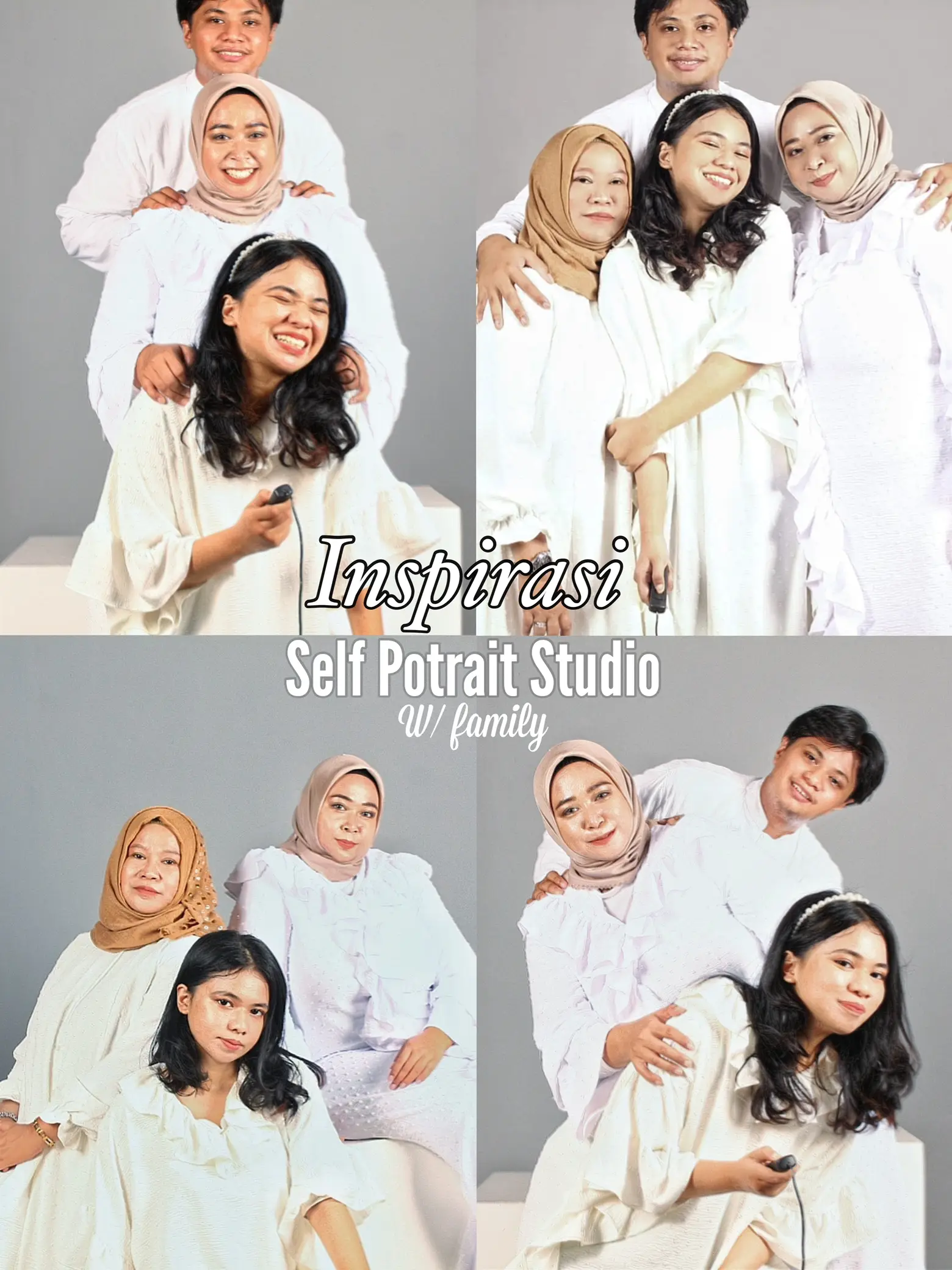 💡Inspirasi Self Potrait Studio with Family 🫶🏻 | Galeri diposting oleh ...