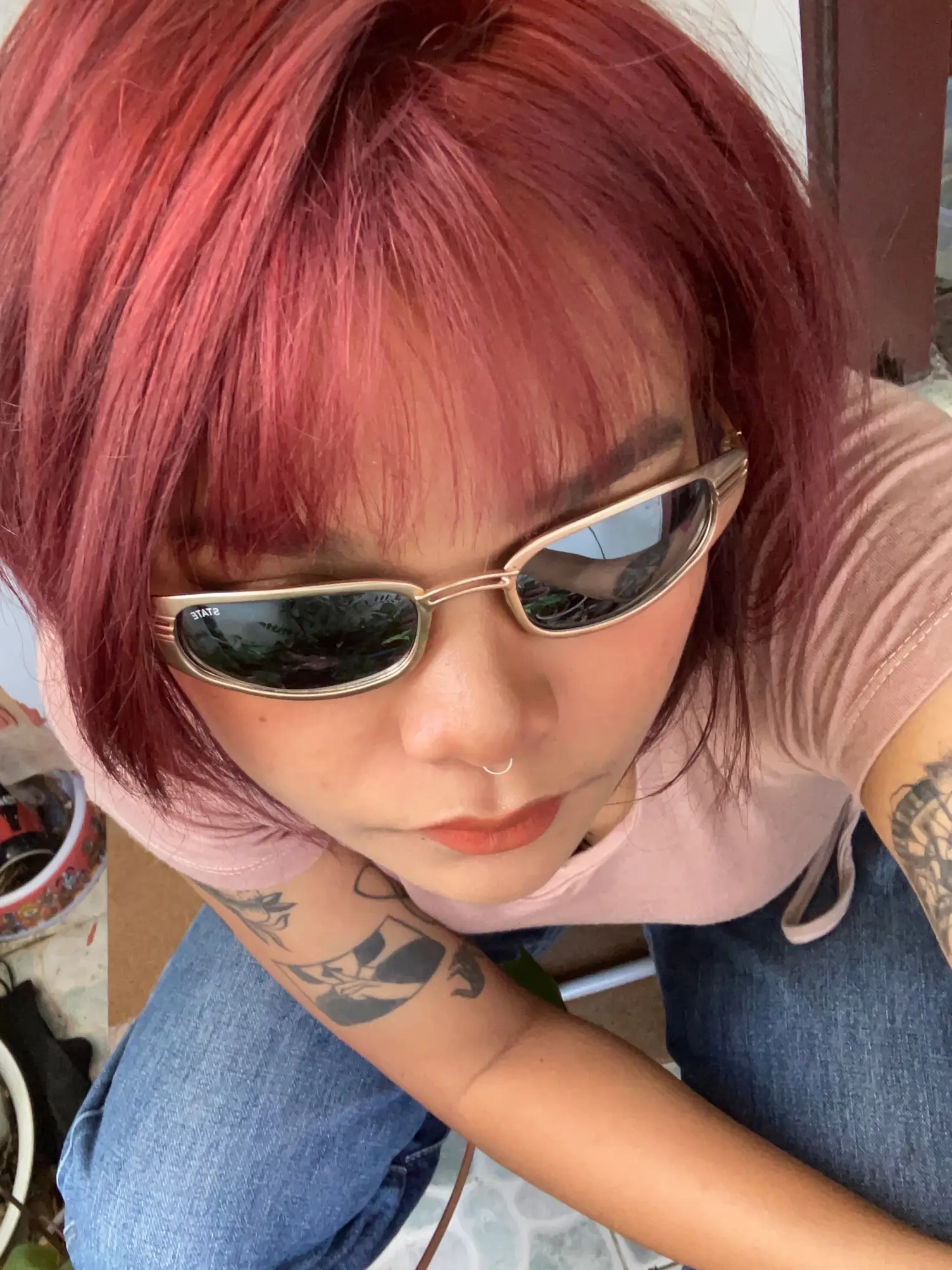 รีวิว!!! ย้อมผมเเดงด้วยยาย้อมผม Farger | แกลเลอรีที่โพสต์โดย Faii Faii | Lemon8