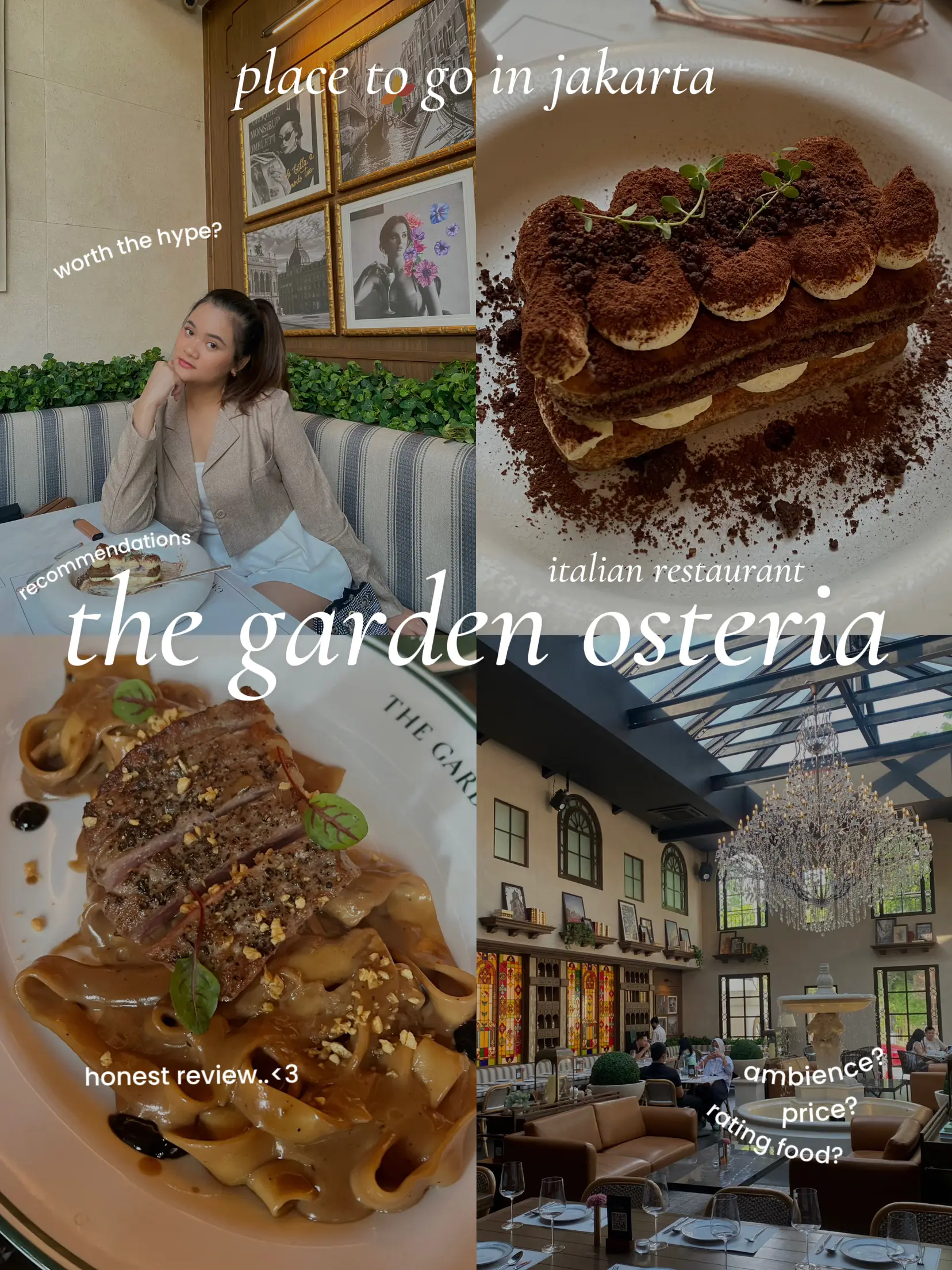 REVIEW ITALIAN RESTO - THE GARDEN OSTERIA🇮🇹🍕 | Galeri diposting oleh ...
