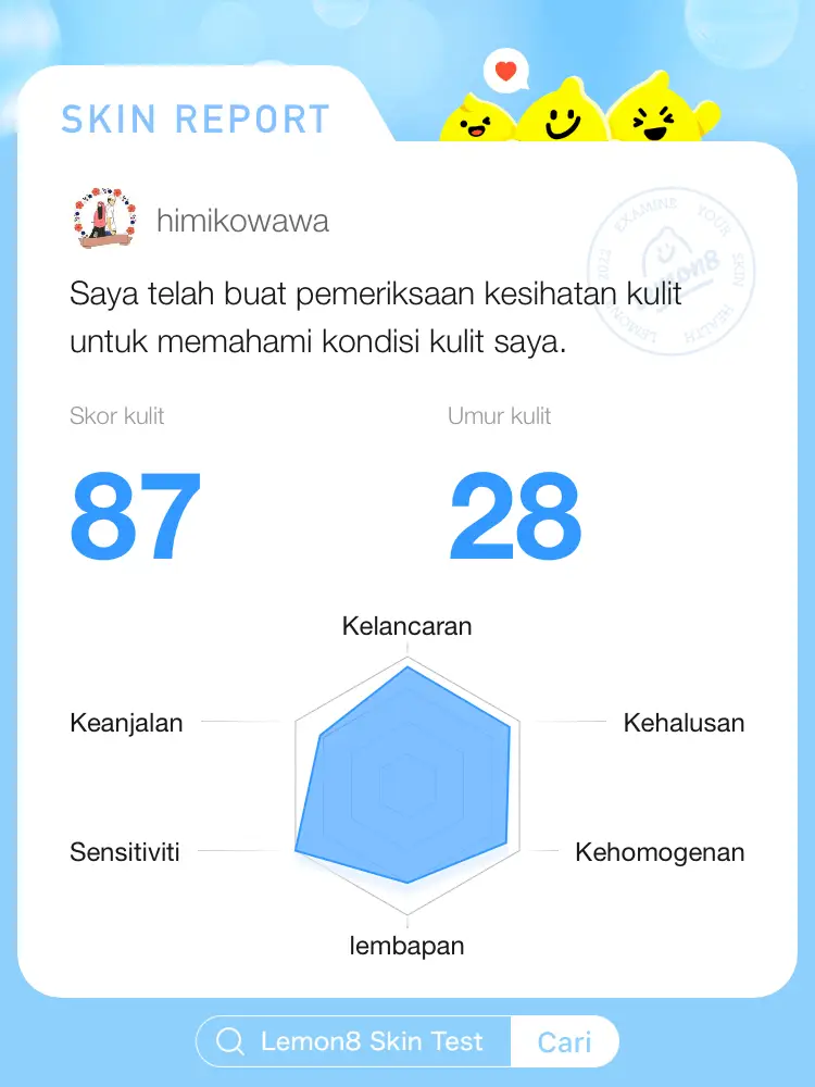 Laporan Kulit Saya | Galeri disiarkan oleh Himiko Wawa | Lemon8