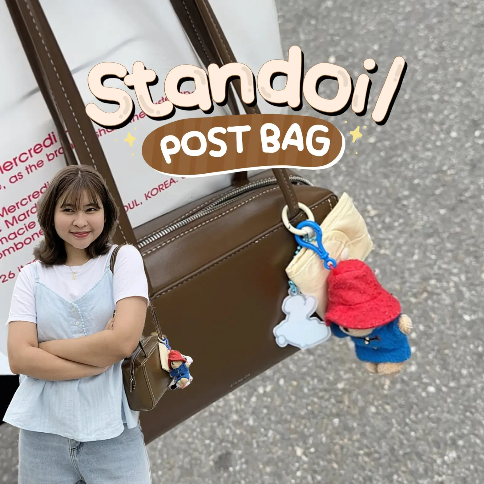 review standoil post bag (mocha) | แกลเลอรีที่โพสต์โดย Bumchess | Lemon8