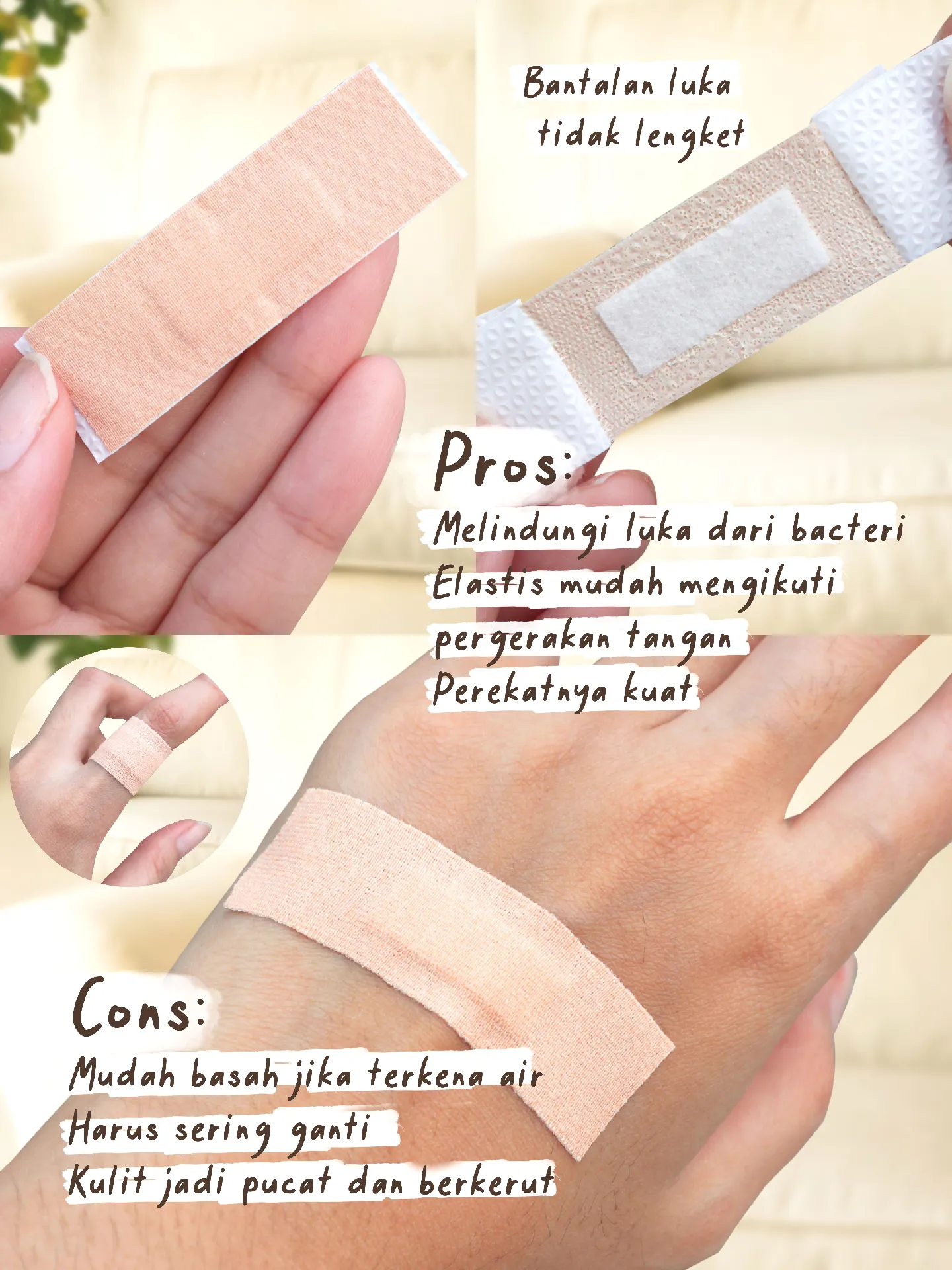 Plester Elastis Untuk Luka Pada Jari | Galeri diposting oleh ...