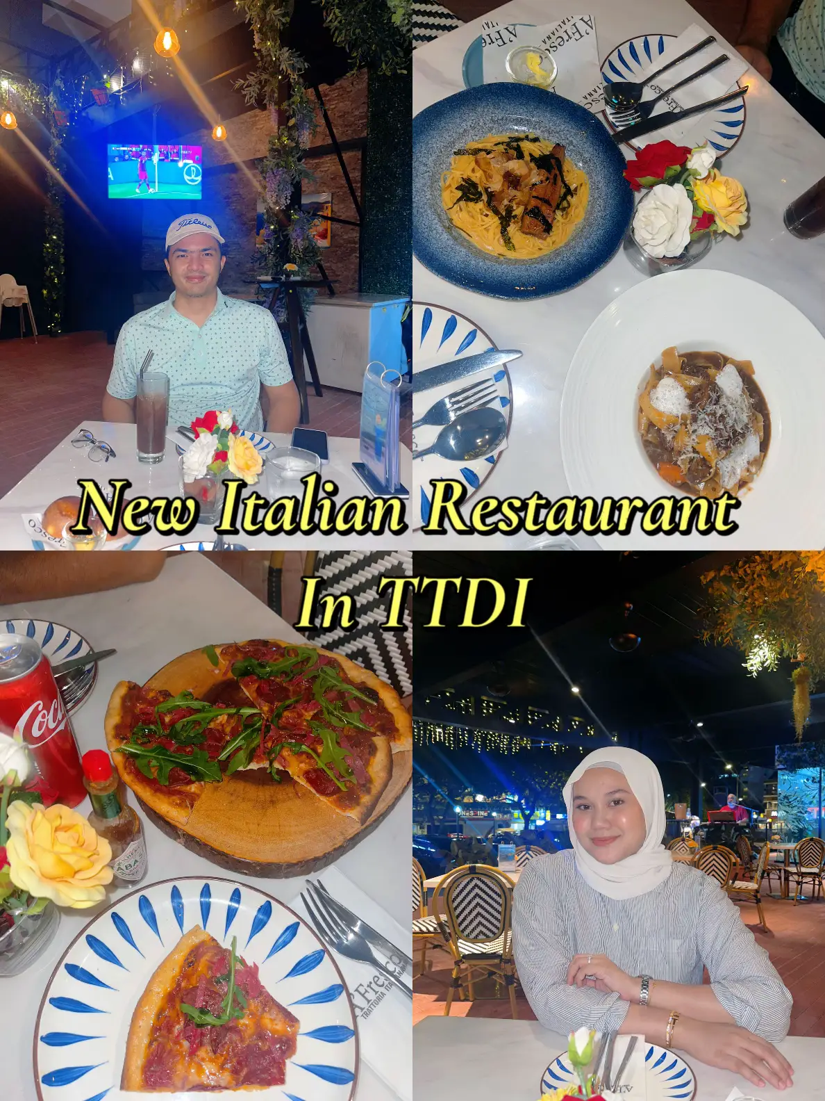 NEW DATE NIGHT RESTAURANT IN TTDI 🍕🍝 | Galeri disiarkan oleh rinirikiii ...
