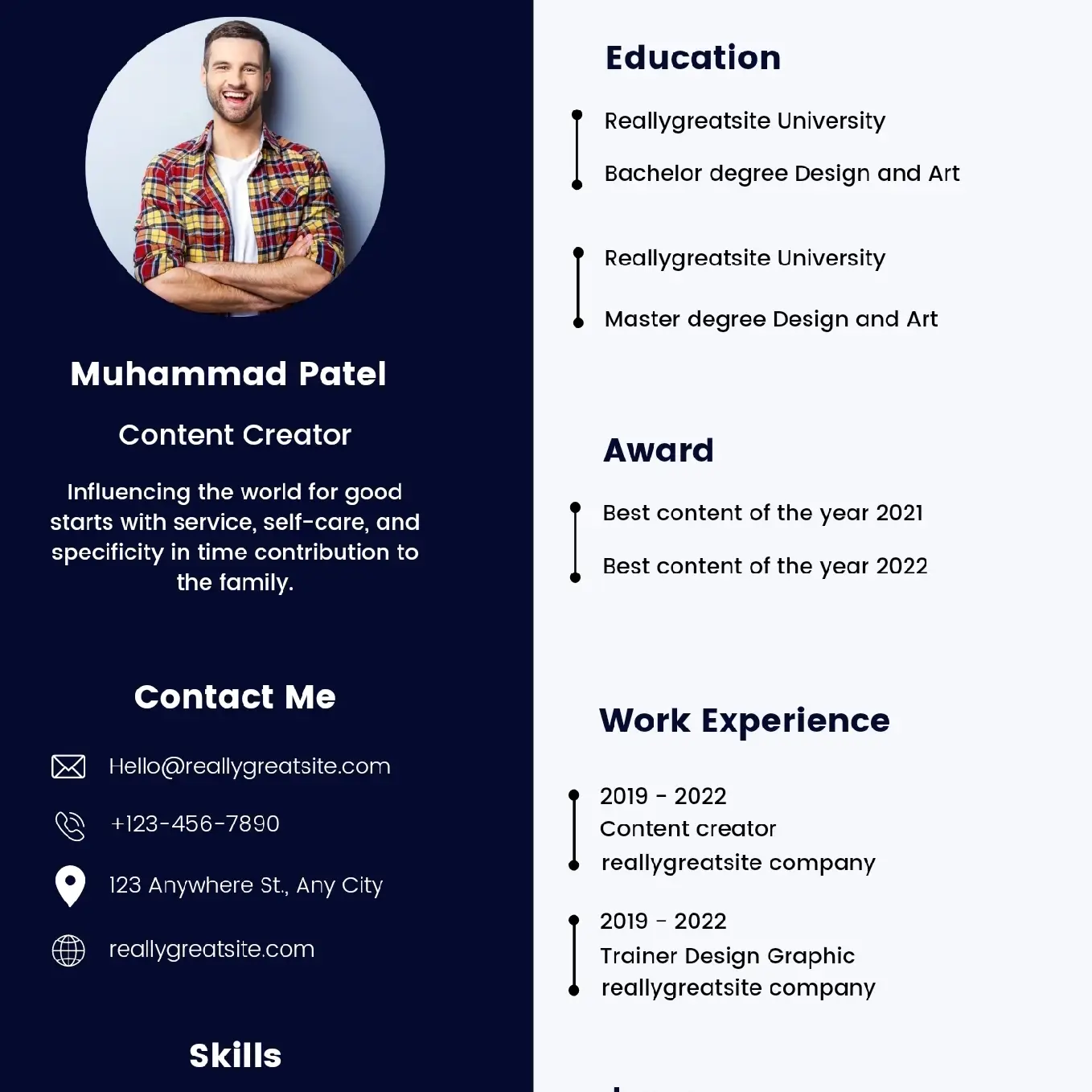 cv template free edit - Carian Lemon8