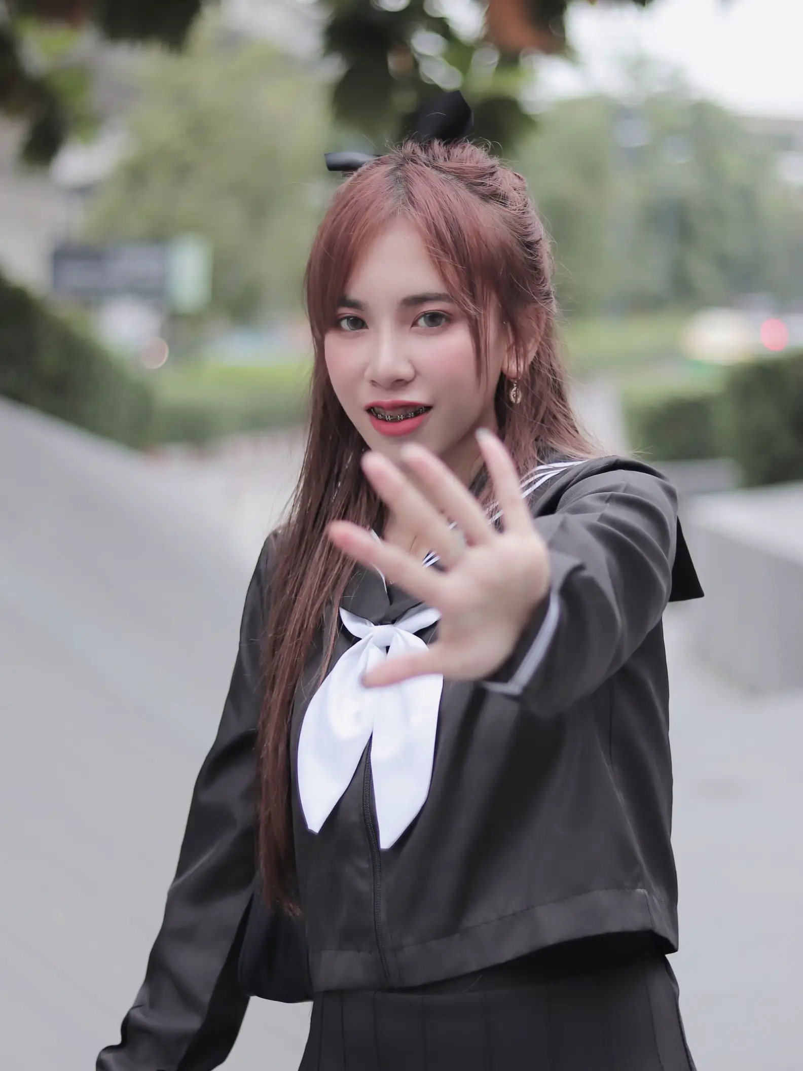 แต่งตัวแนวJK นร.ญี่ปุ่น💓 พร้อมพิกัดชุด และท่าโพสต์ | แกลเลอรีที่โพสต์โดย acare〄 | Lemon8