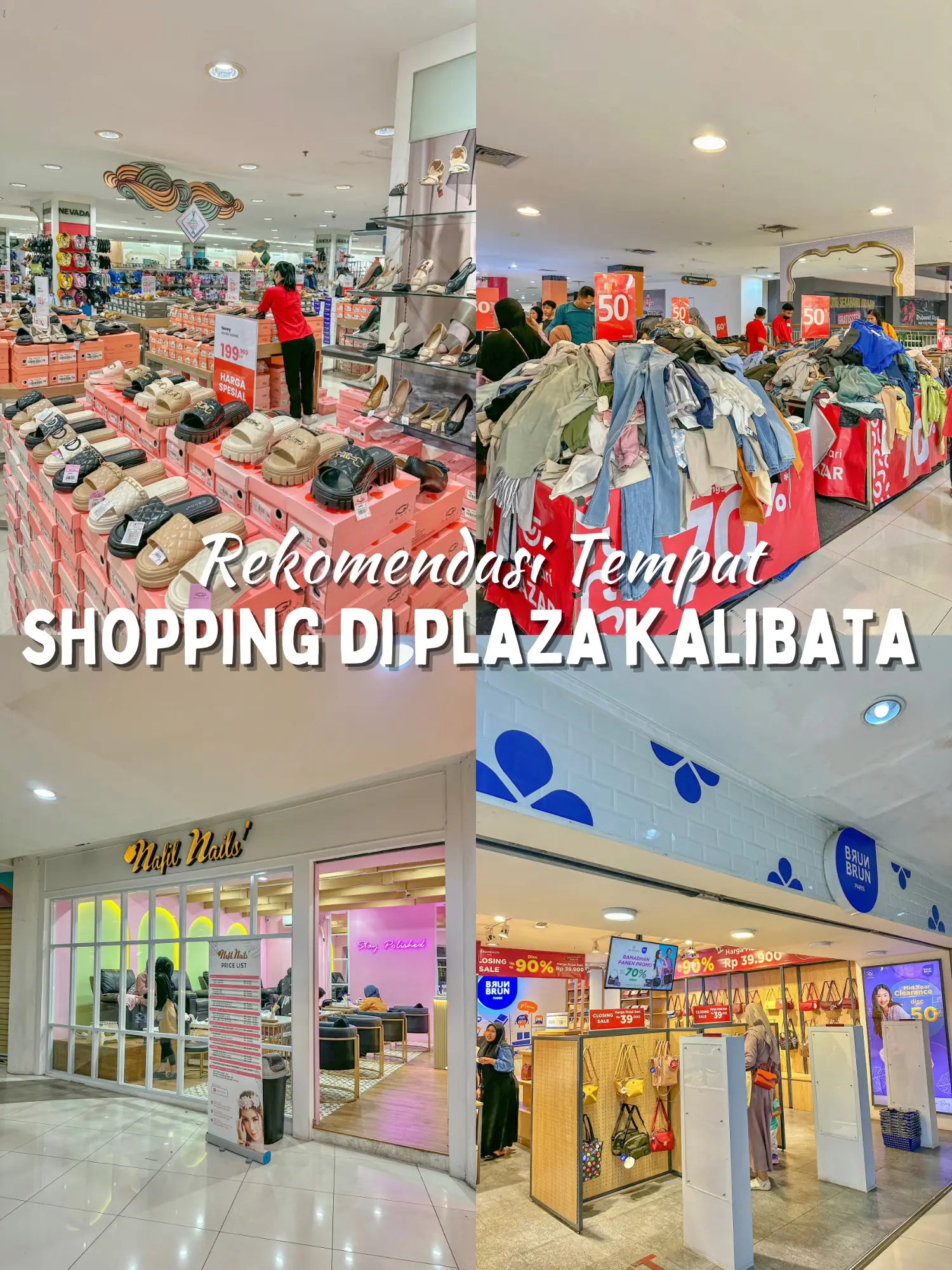 Tempat Shopping Di Plaza Kalibata | Galeri diposting oleh sarah | Lemon8