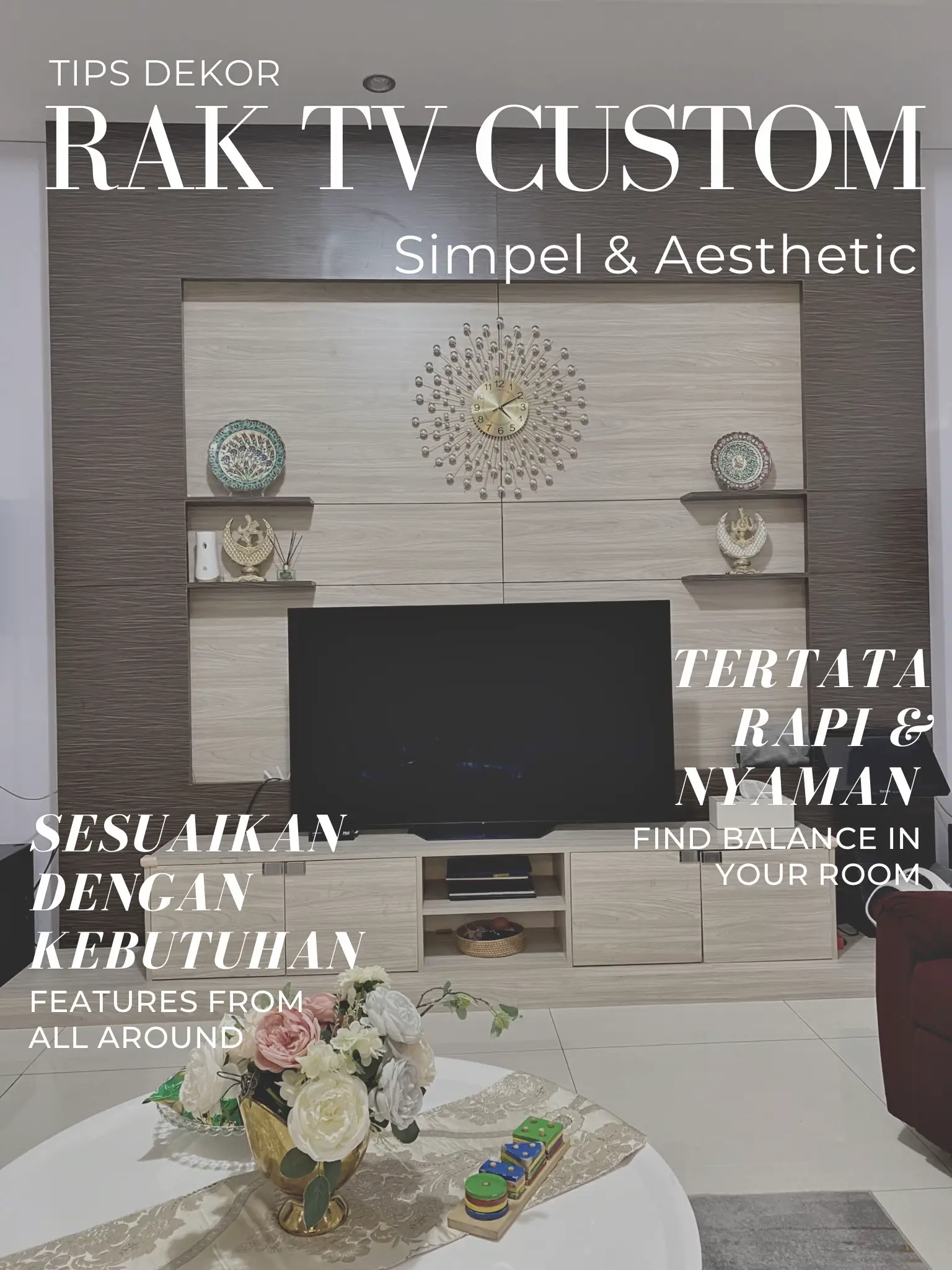 📺 Inspirasi Rak TV 📺 | Galeri diposting oleh Rumah Kean | Lemon8