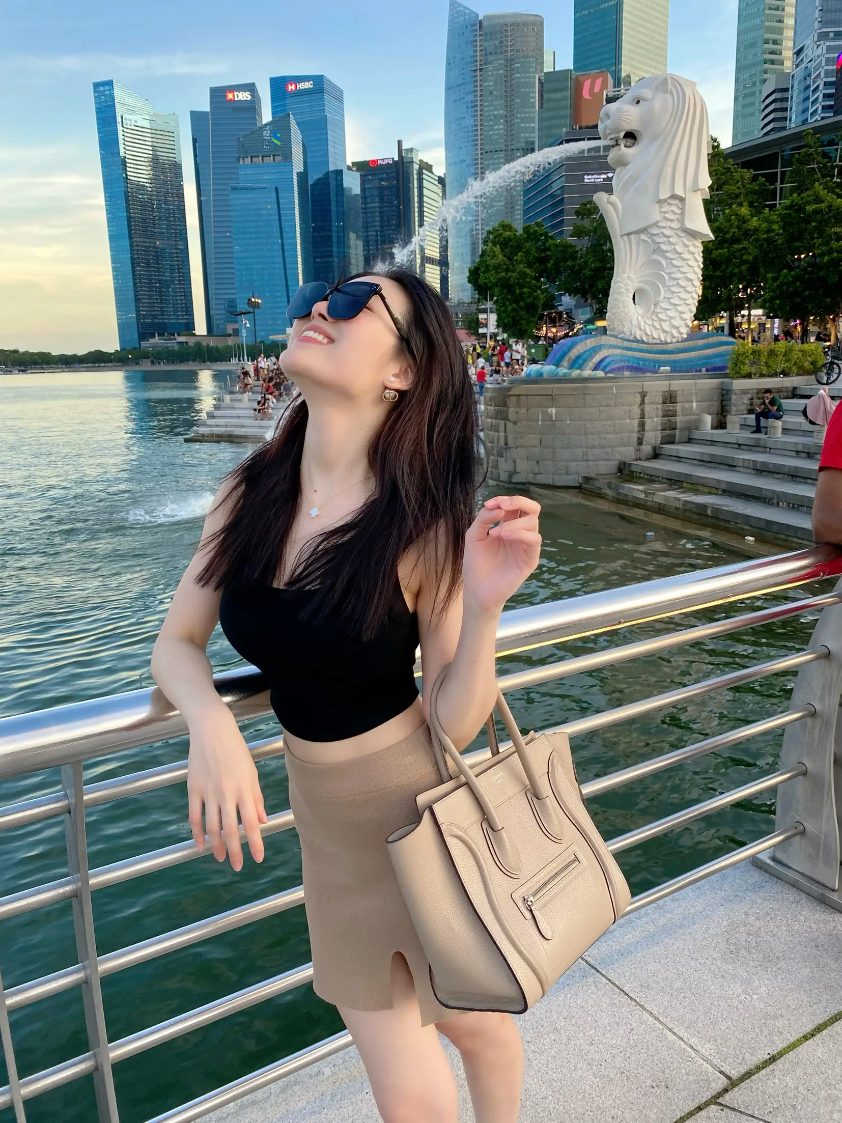 ถ่ายรูปกับสิงโตพ่นน้ำ Merlion ไปยังไง 📷🐳💦 | แกลเลอรีที่โพสต์โดย neenbunyanuch🎀 | Lemon8