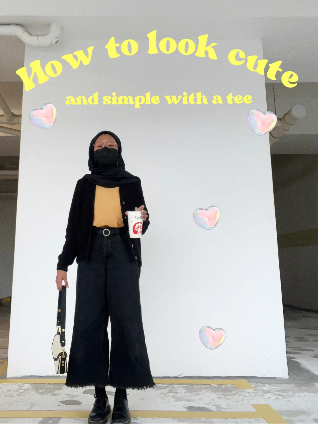 How to look cute & simple with a tee ♡ | Galeri disiarkan oleh HusnaKmrdn | Lemon8