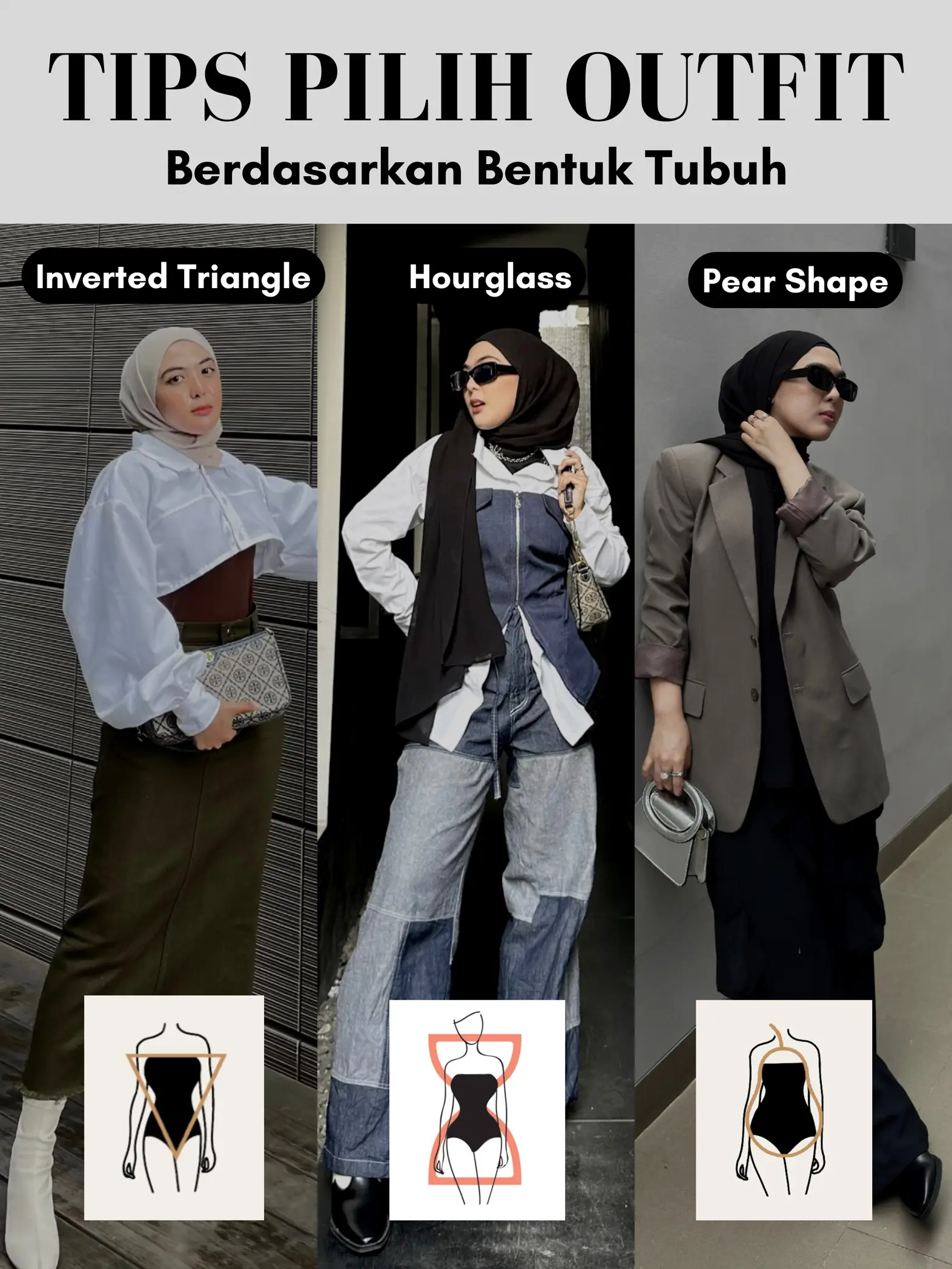 Artis Dengan Bentuk Badan Segitiga Terbalik - Carian Lemon8