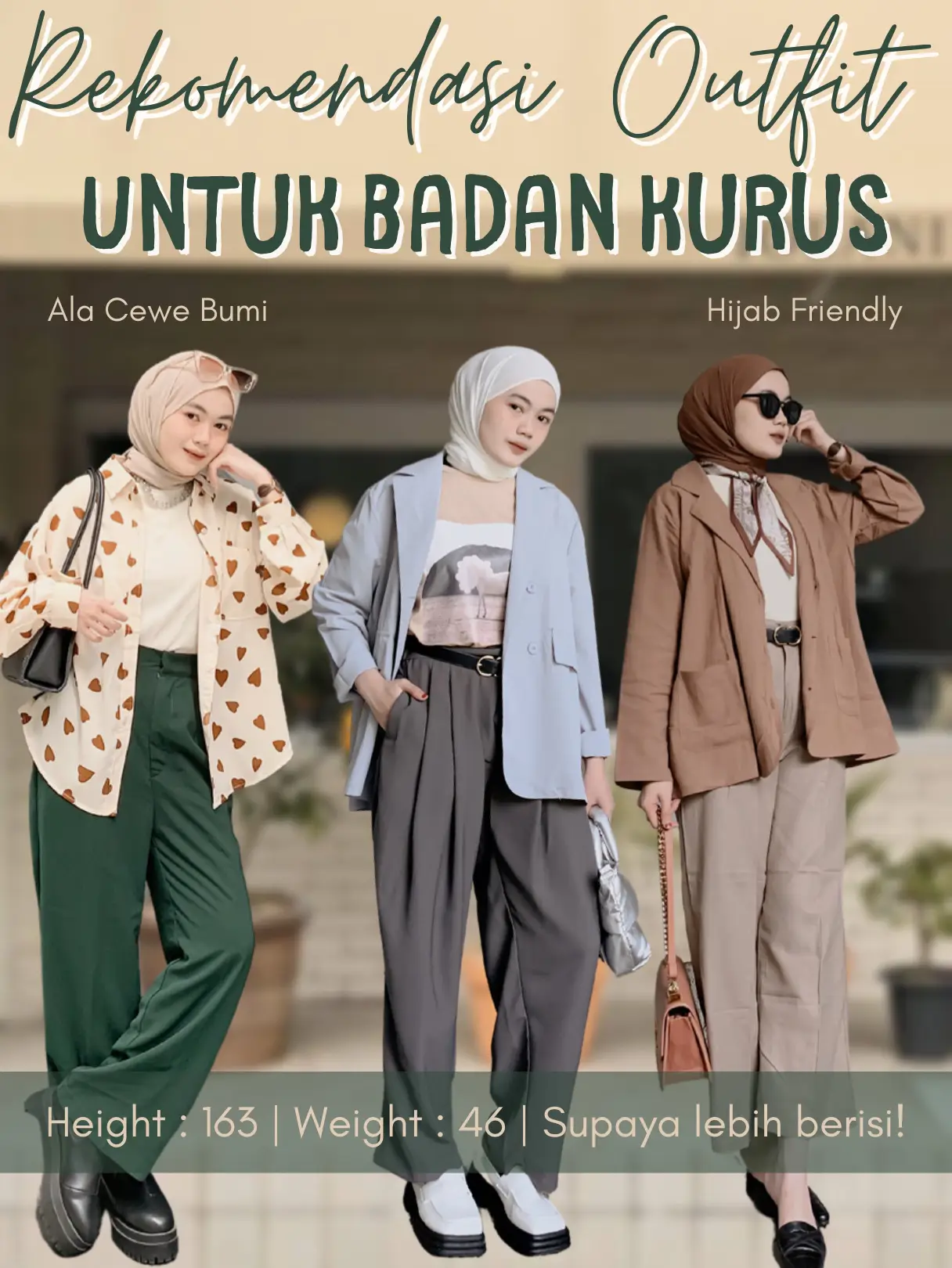 Rekomendasi Outfit Buat Badan yang Kurus!😍💖 | Galeri diposting oleh ...
