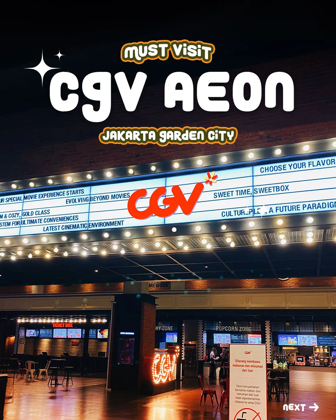 Visit CGV AEON Jakarta Garden City | Galeri diposting oleh Jaleenovrijal | Lemon8