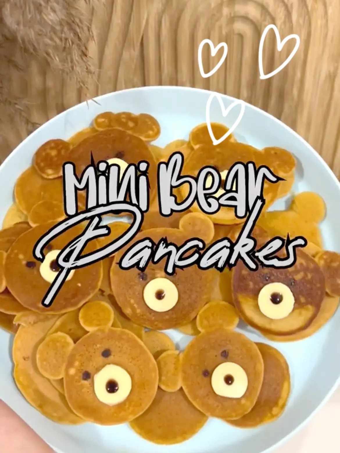 Resipi Mini Bear Pancake | Video diterbitkan oleh surayamasak | Lemon8