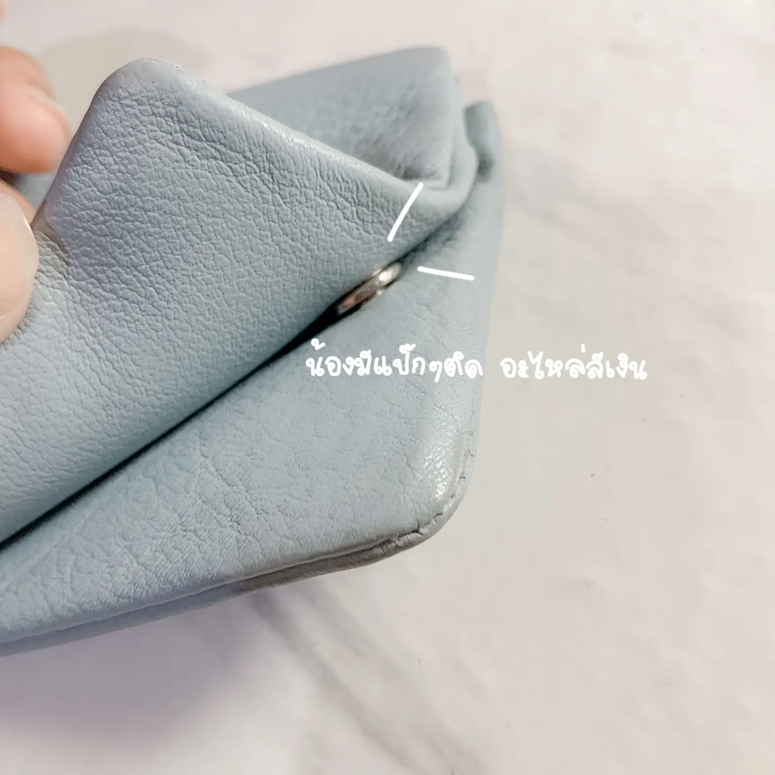 𓏳 Fennec Soft Fold Wallet Fog Blue 🥚🥣 ︎ | แกลเลอรีที่โพสต์โดย aoeyrz_ | Lemon8