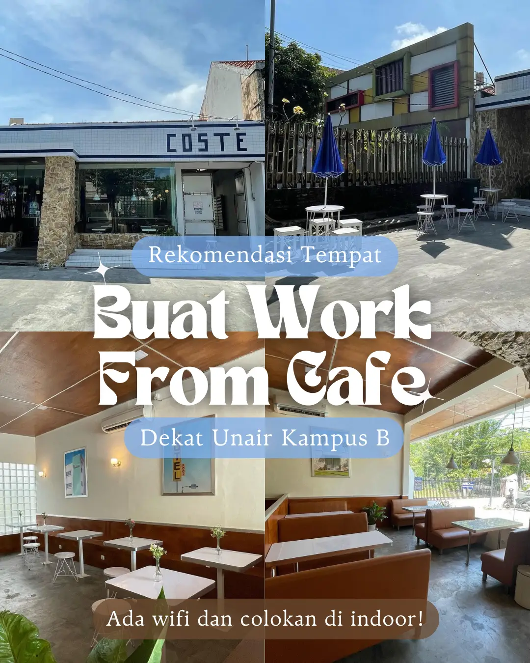 Mau Work From Cafe? Disini aja | Galeri diposting oleh hangout places ...