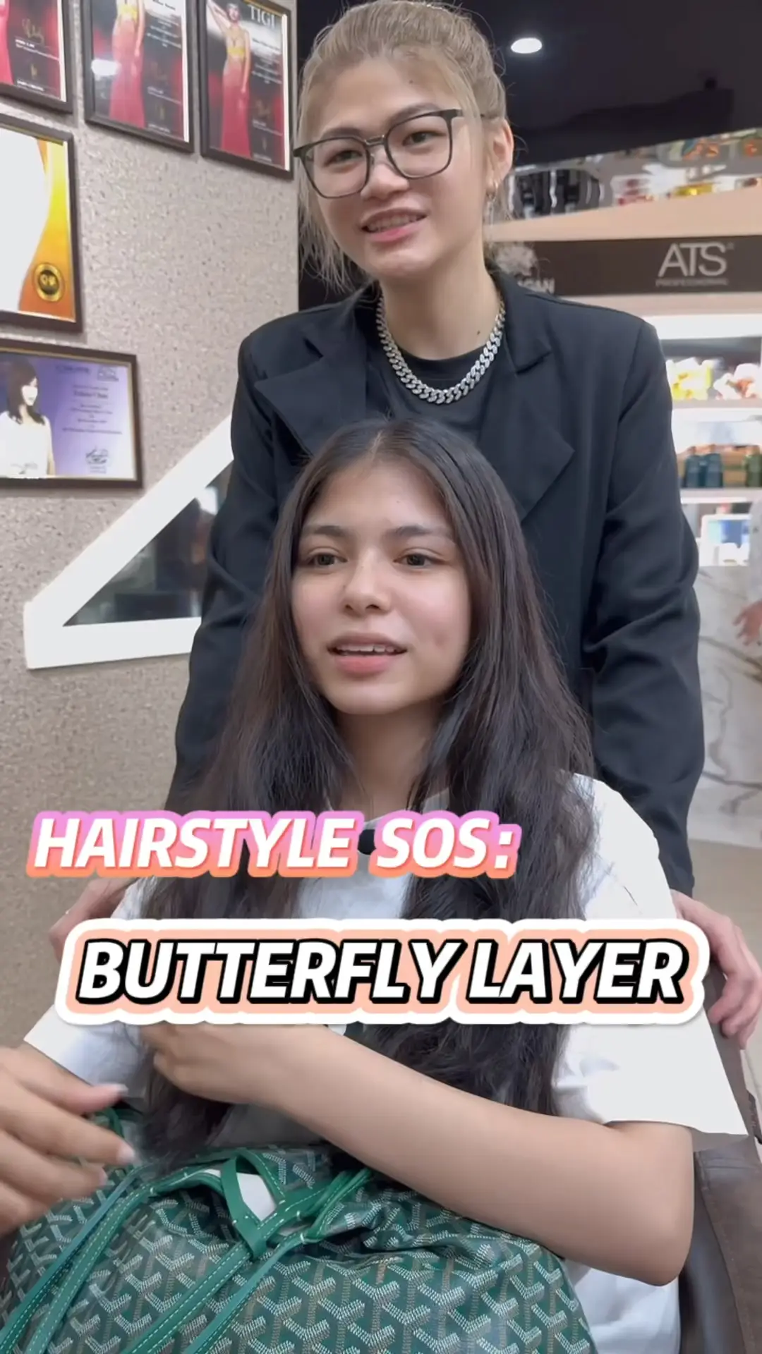 Butterfly Layer cut | Video diterbitkan oleh Felicia Chua | Lemon8