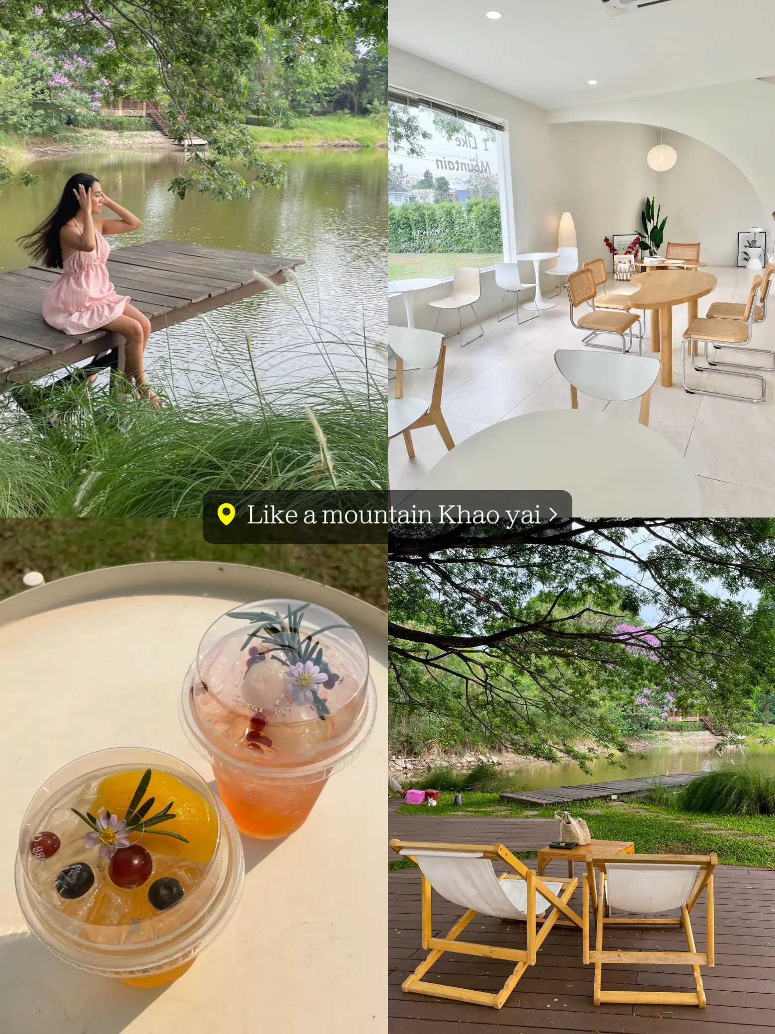 รวมแพลนเที่ยว เขาใหญ่ 2 วัน 1 คืน คาเฟ่สวย ที่พักปัง⛰️ | แกลเลอรีที่โพสต์โดย opal658 | Lemon8