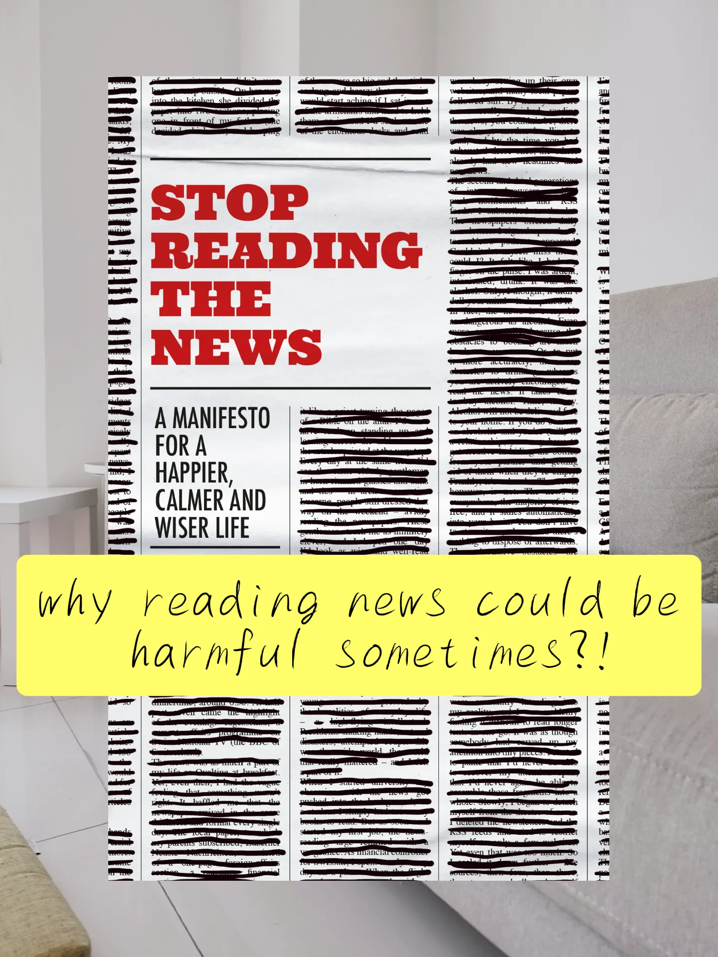 Book Review🔥Why should you spend less time on news | Galeri disiarkan ...