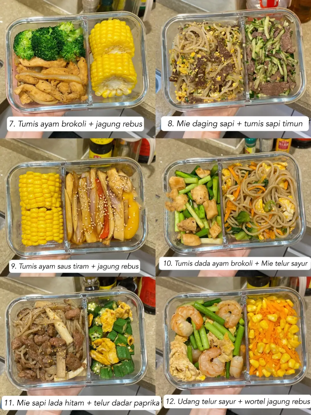 30 MENU BEKAL SEHAT UNTUK KE TEMPAT KERJA 😱 | Galeri diposting oleh ...