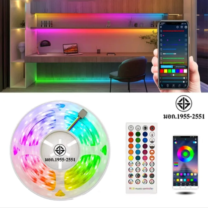 ไฟแต่งห้องกันน้ำ ไฟแต่งห้องLED ไฟแต่งห้อง RGB | แกลเลอรีที่โพสต์โดย phanida 1994 | Lemon8