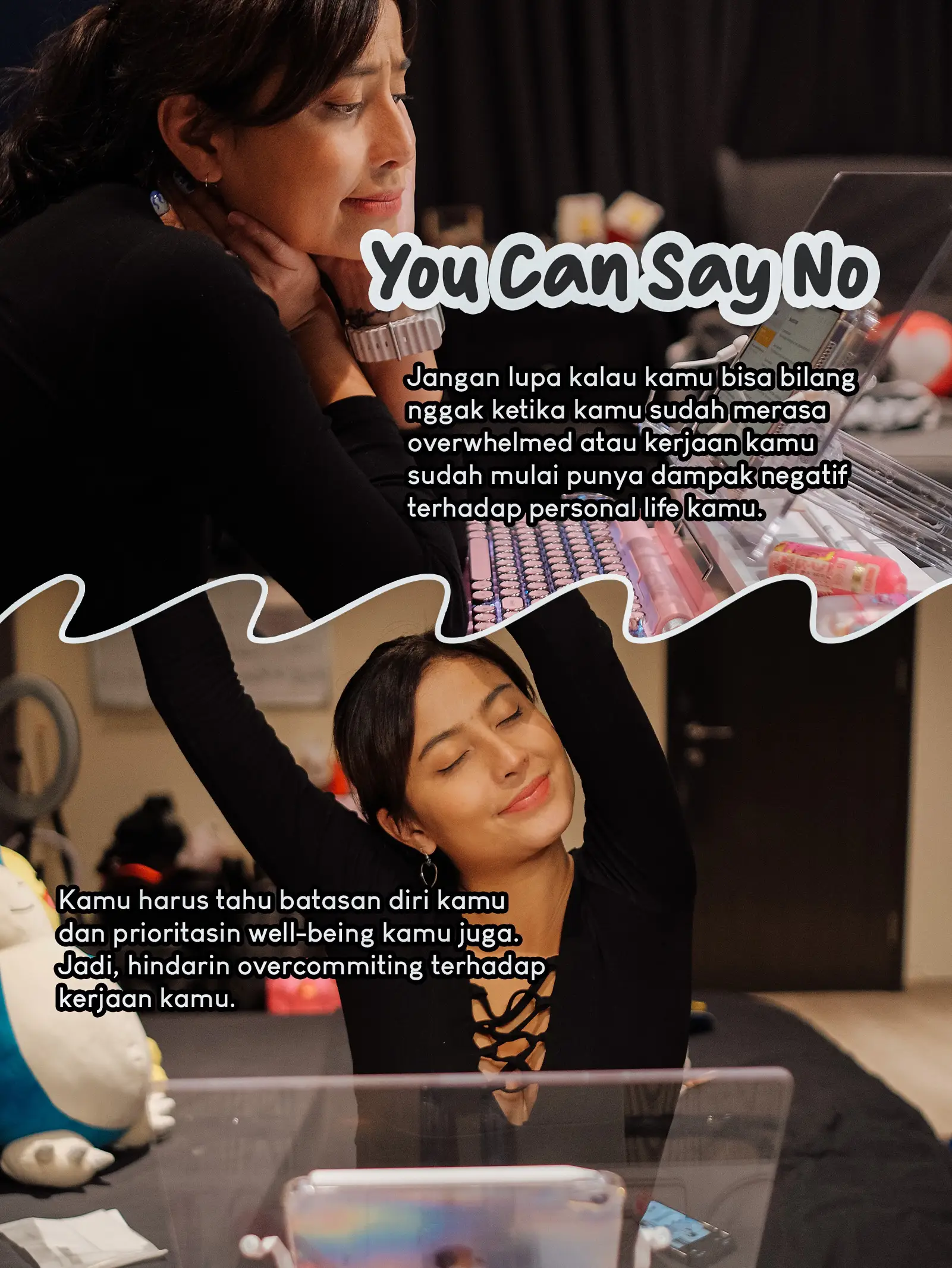 CARA JAGA WORK-LIFE BALANCE 📈 | Galeri diposting oleh Karin Novilda | Lemon8